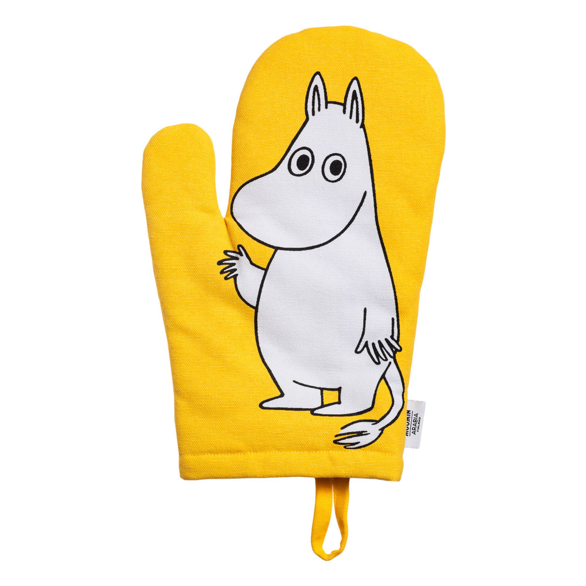 Moomin Arabia Moomin oven mitten, 14 x 28 cm, Moomintroll | Finnish ...