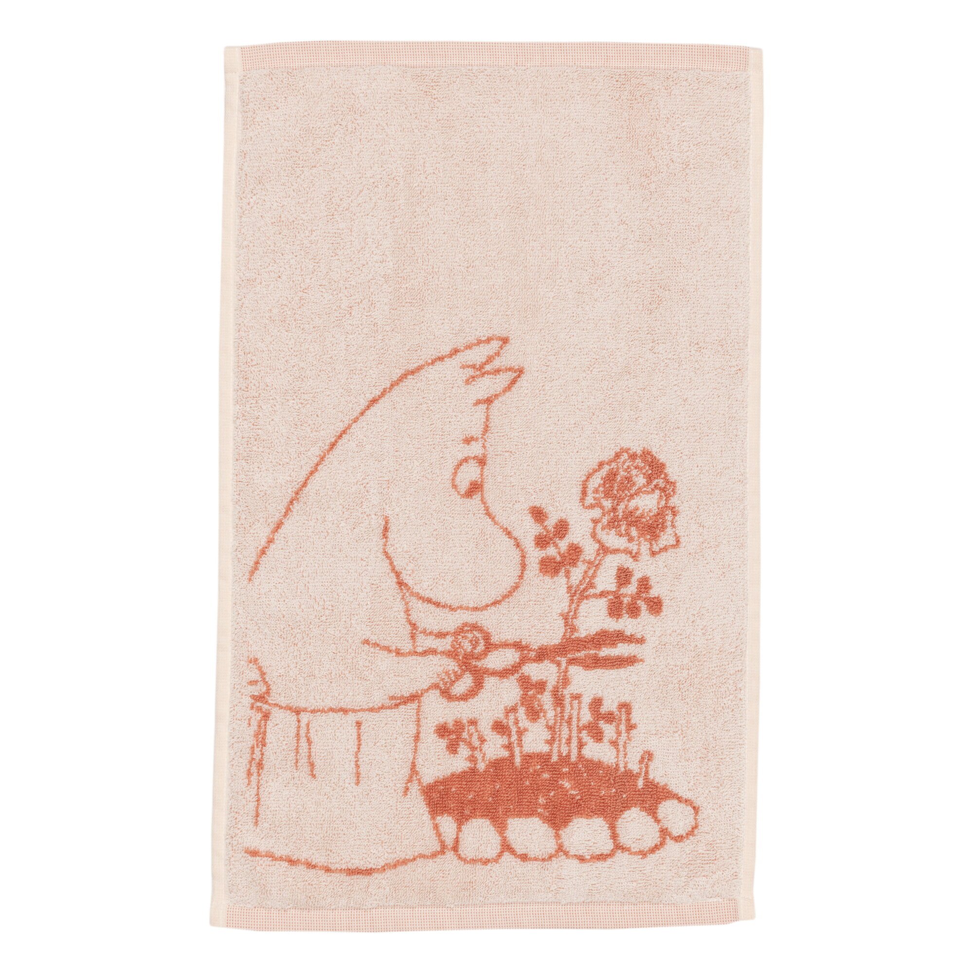 Moomin Arabia Moomin hand towel, 30 x 50 cm, Moominmamma beige ...