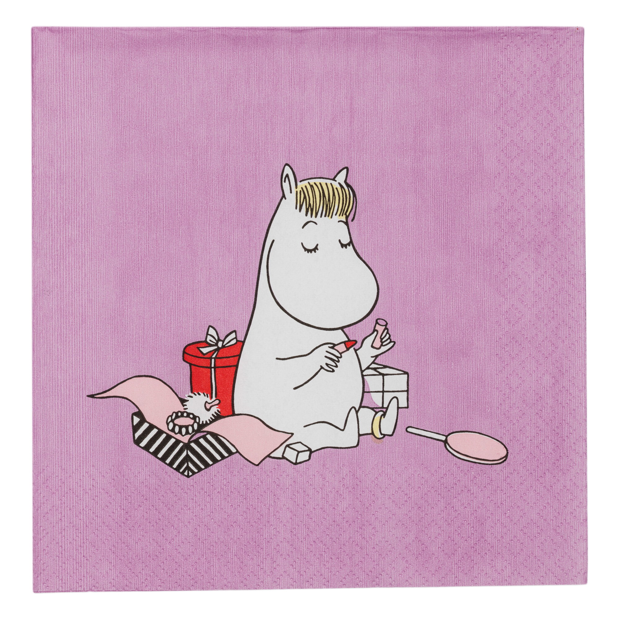 Moomin Arabia Moomin paper napkin, 33 cm, 20 pcs, Snorkmaiden | Finnish ...