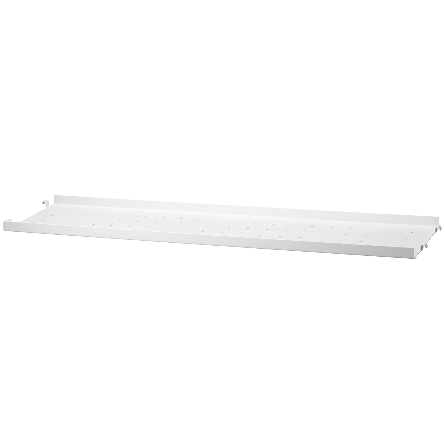 String Furniture String metal shelf 20 cm, low, white | Finnish Design ...