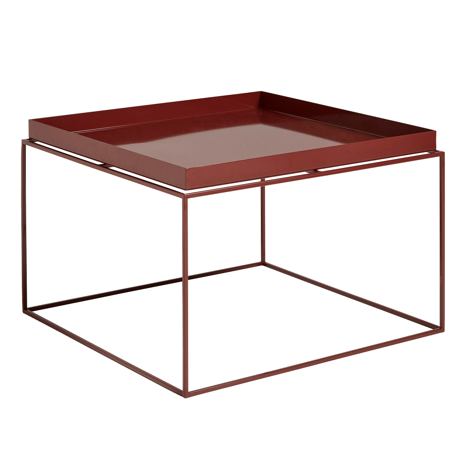 HAY Tray table large, chocolate | Finnish Design Shop