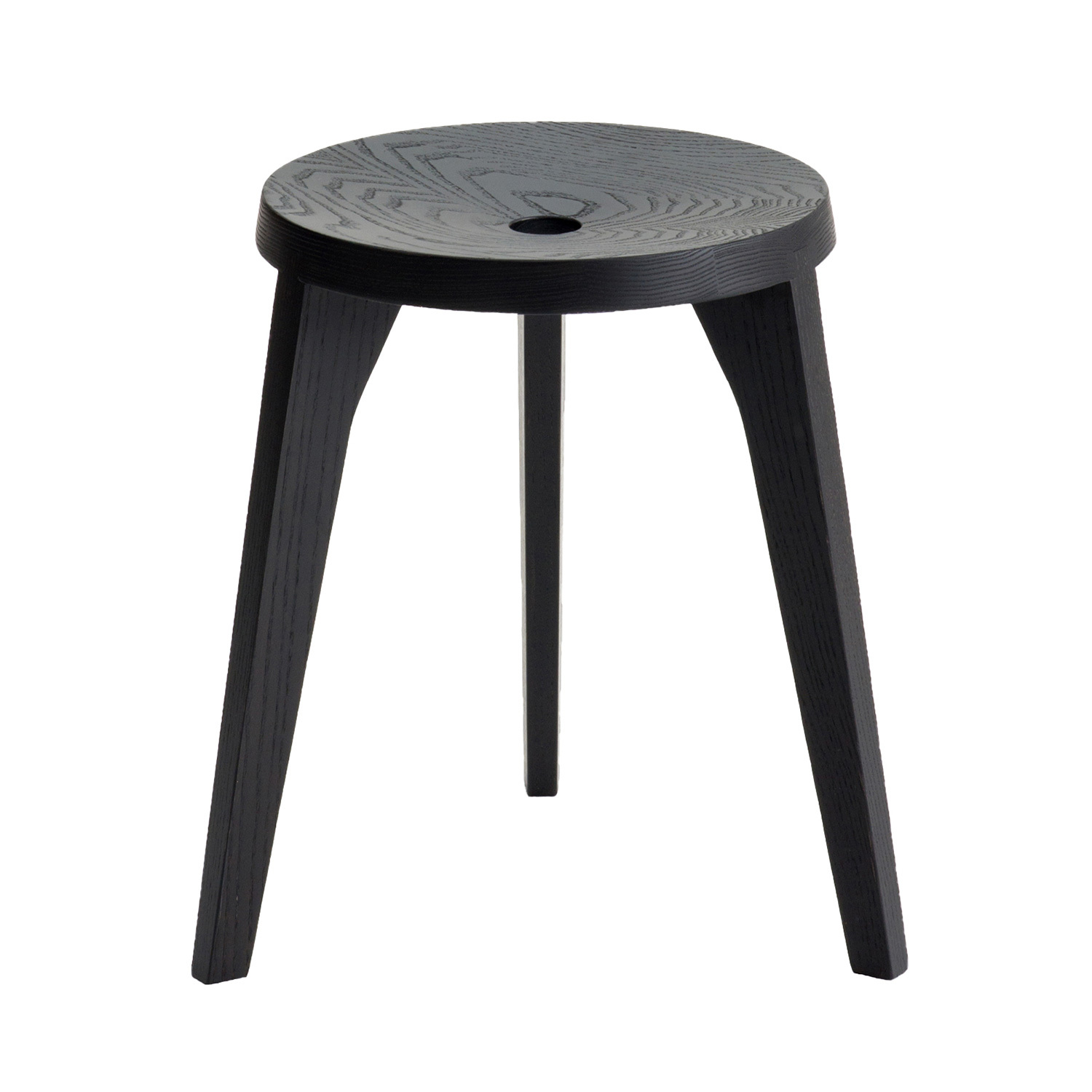 Ariake Dovetail stool, black | Finnish Design Shop