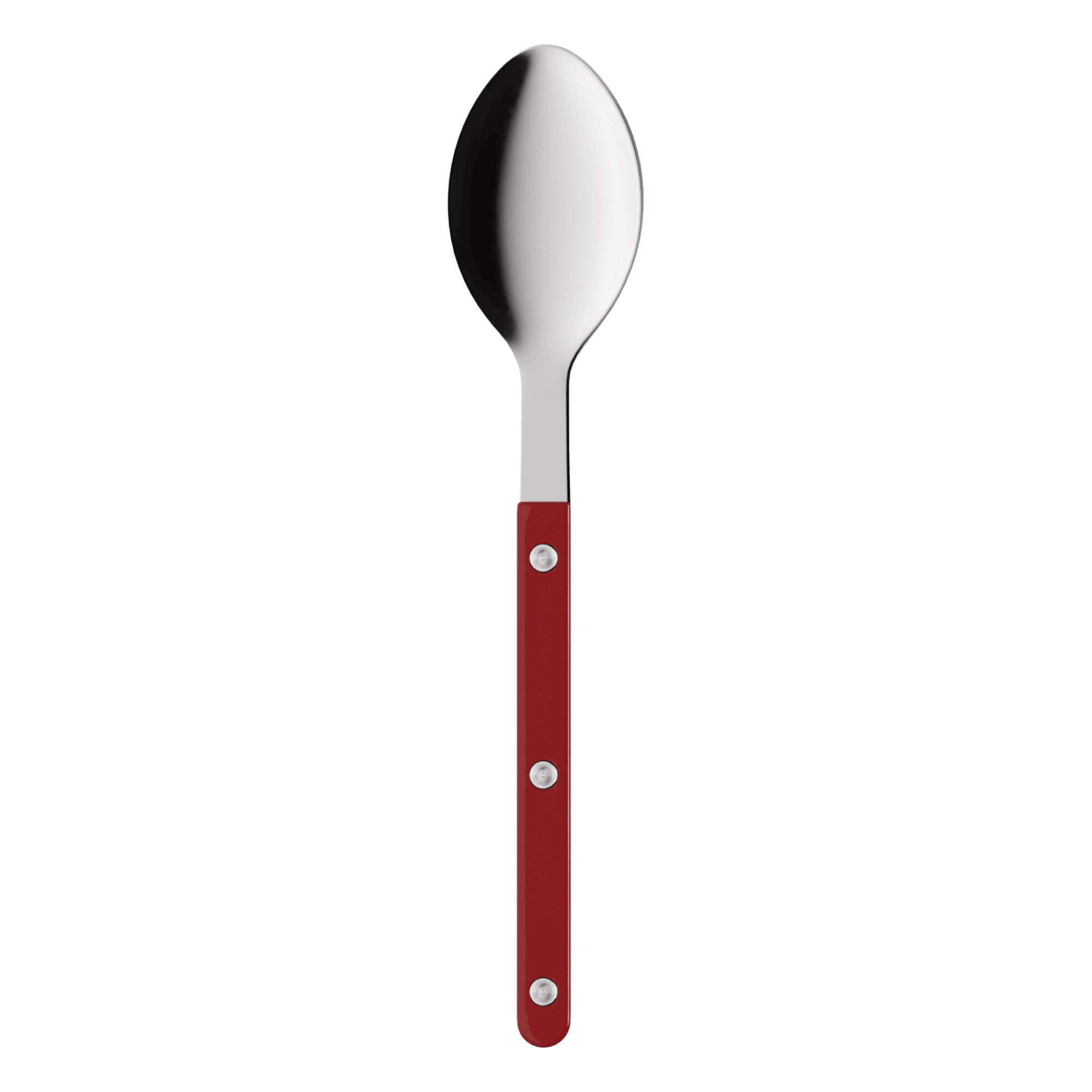 Sabre Paris Bistrot Solid soup spoon, burgundy | Finnish Design Shop