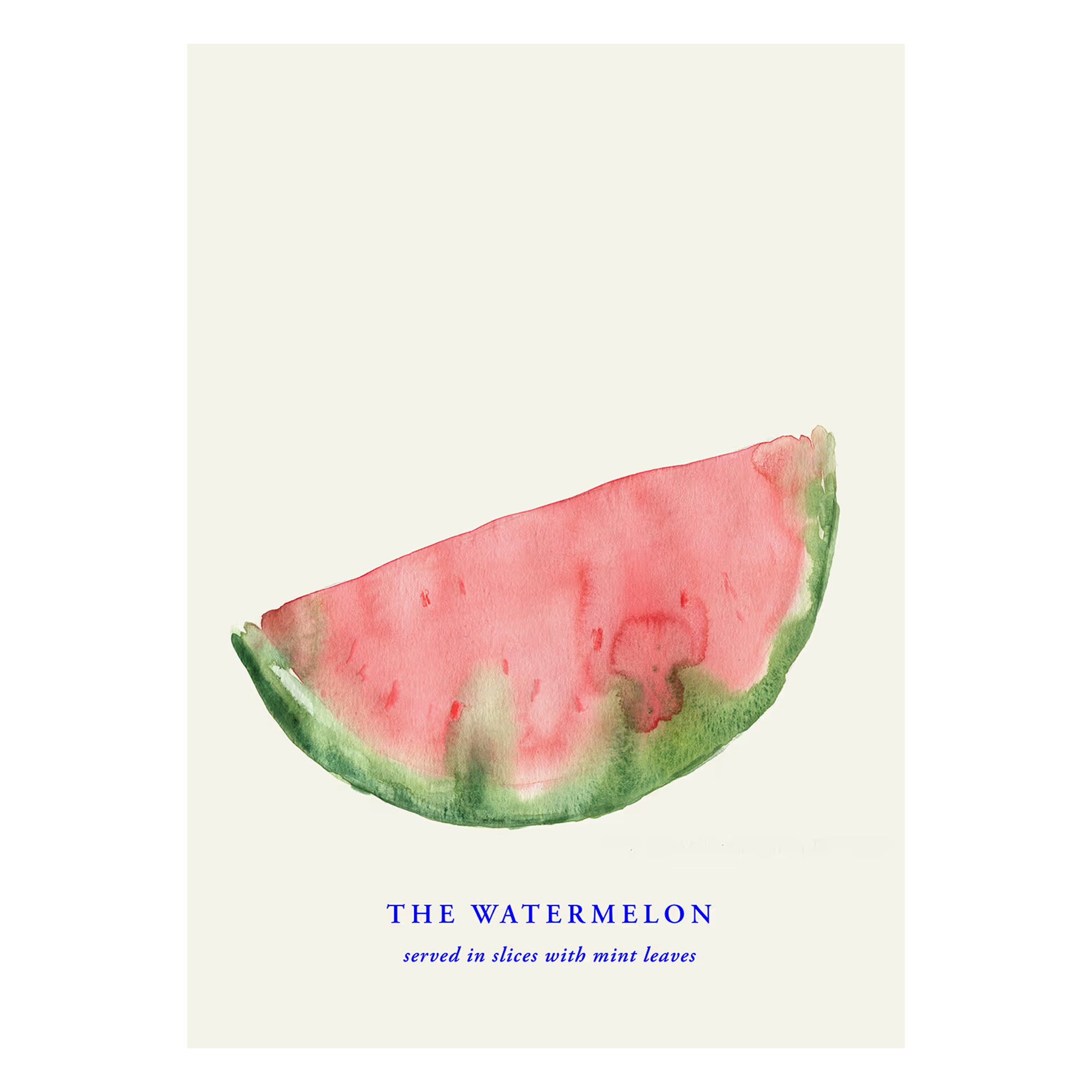 Paper Collective The Watermelon poster | Finnish Design Shop
