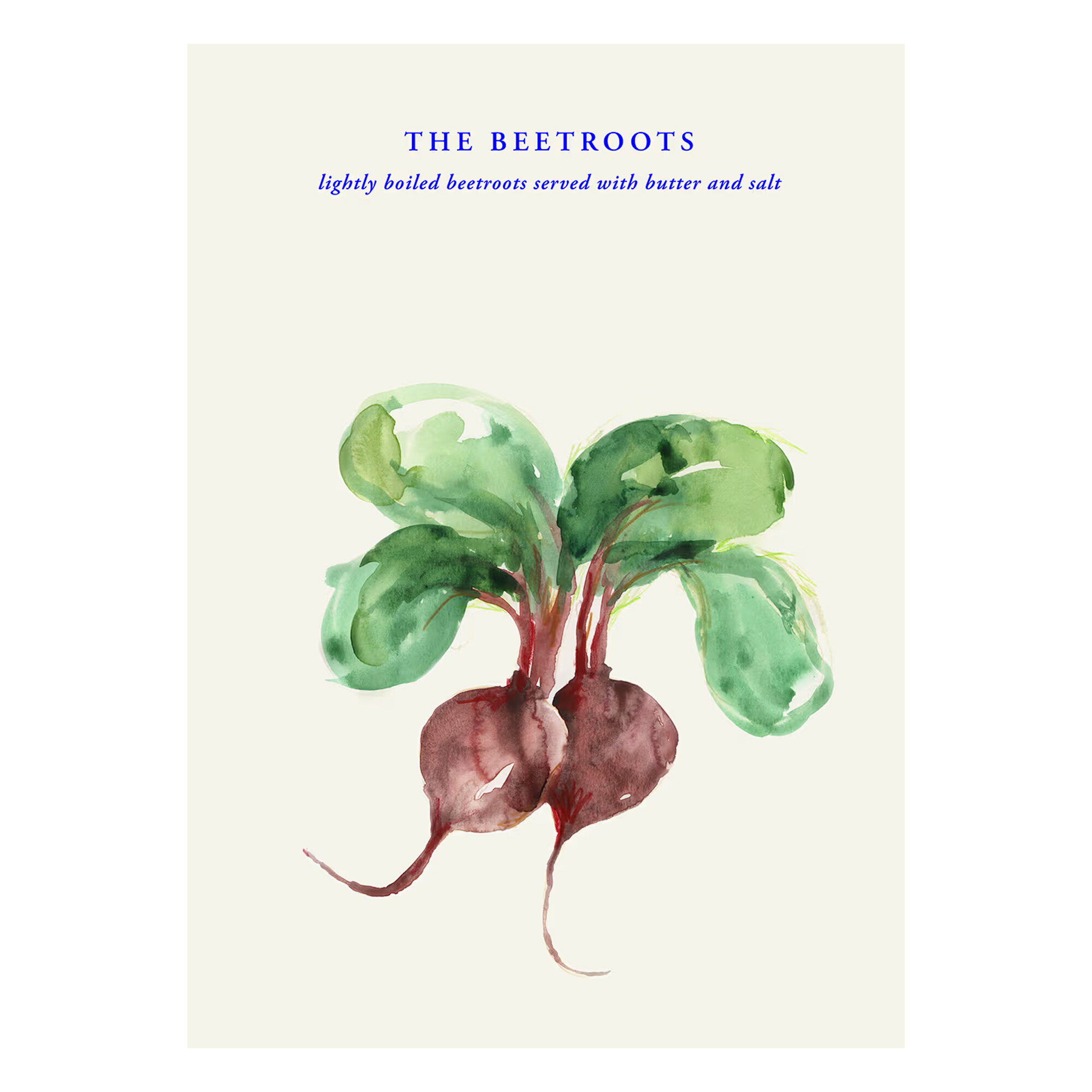 Paper Collective The Beetroots poster | Finnish Design Shop UK