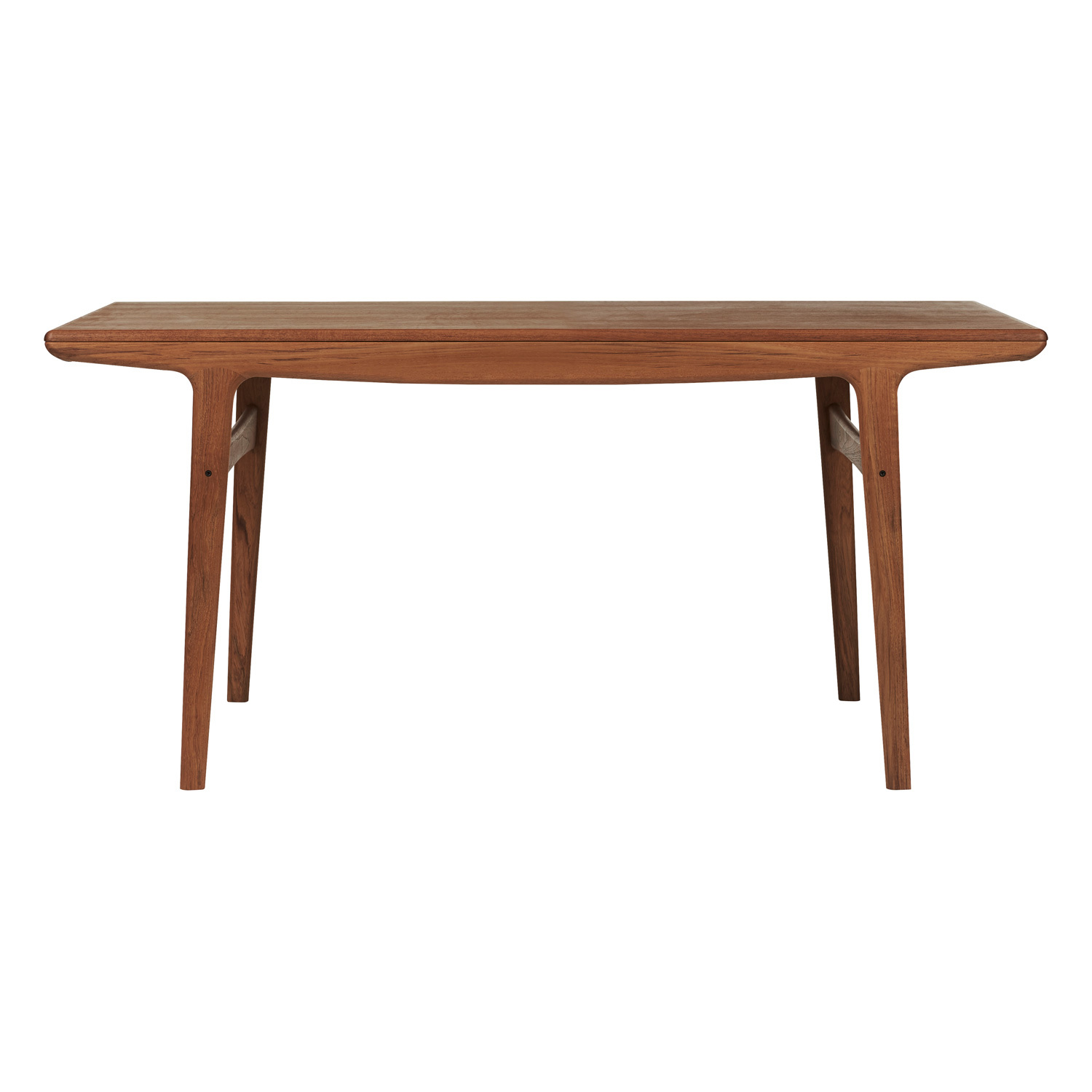 Warm Nordic Evermore dining table, 160 cm, incl. 2 extensions, teak ...