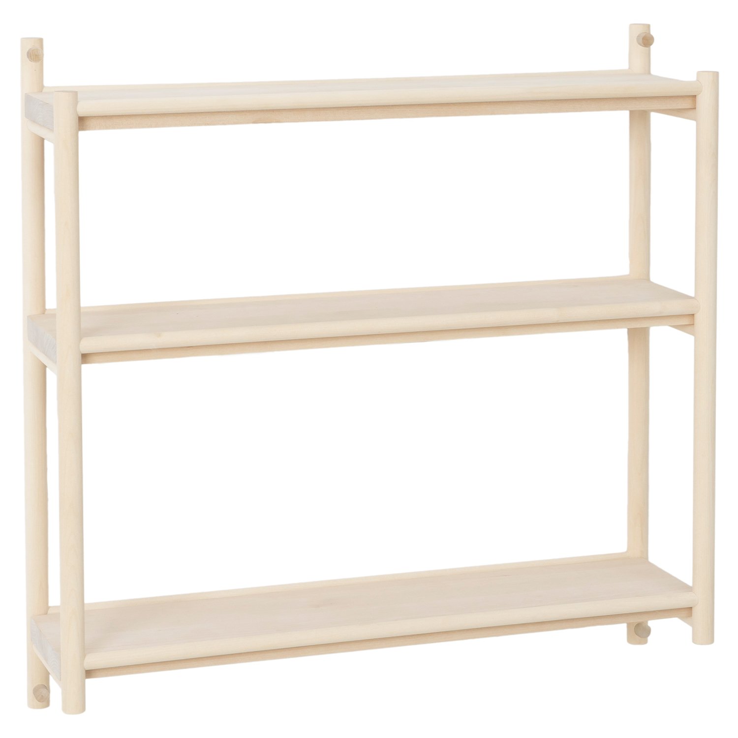 Verso Design Kamu wall shelf, high, birch | Finnish Design Shop