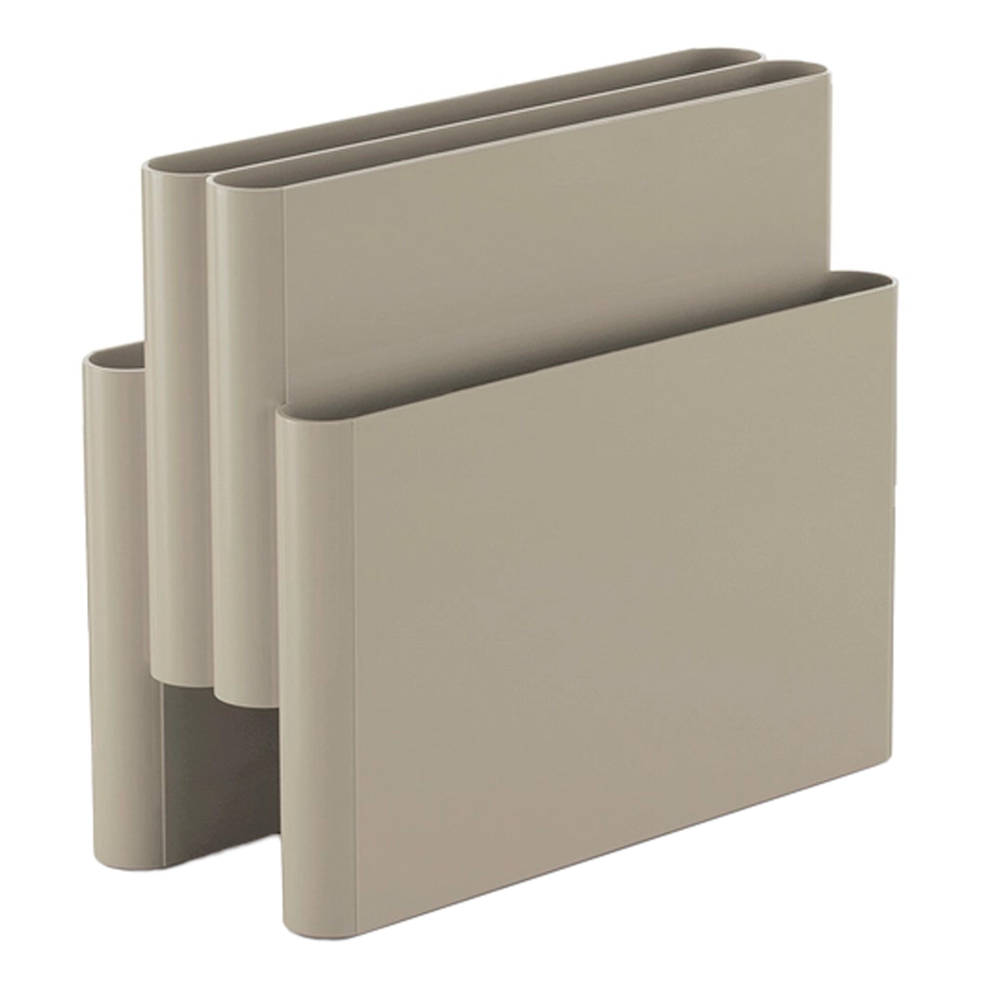 Kartell Magazine Rack, taupe | Finnish Design Shop