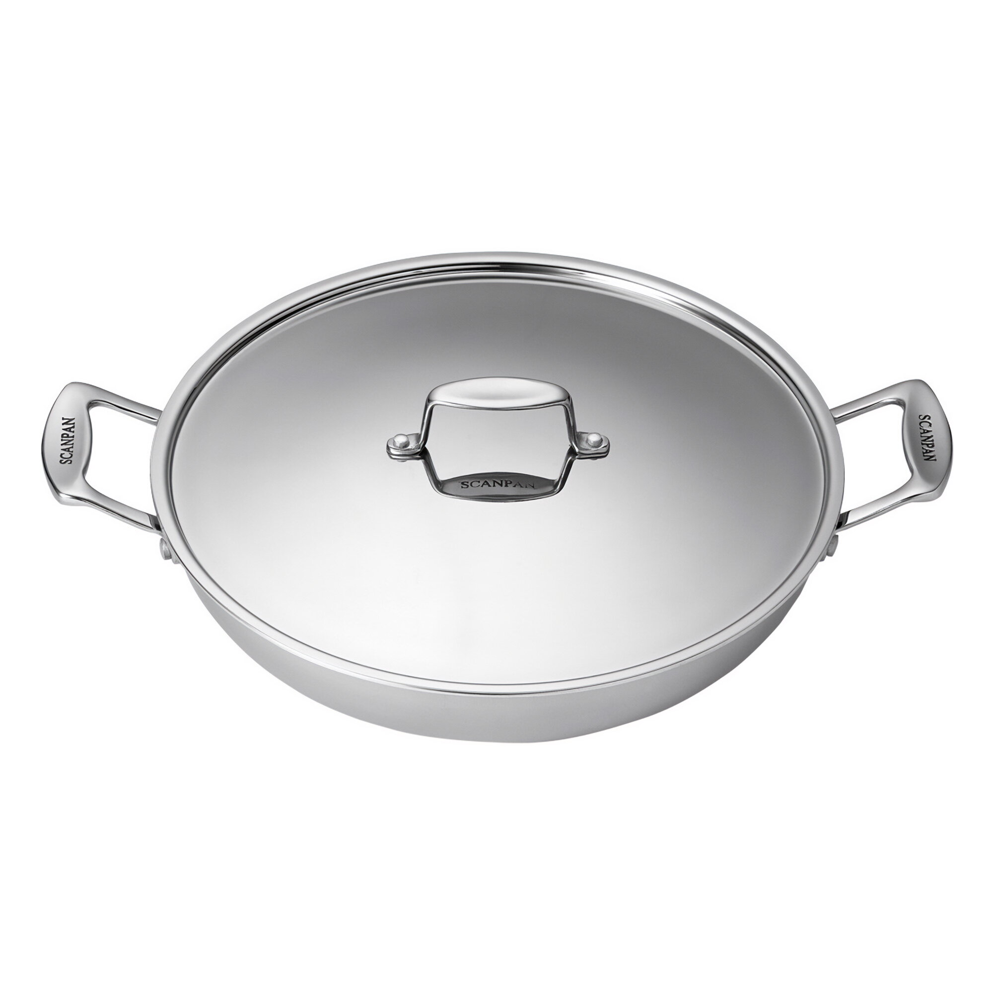 Scanpan Fusion 5 chef pan with lid, 4,7 L - 32 cm | Finnish Design Shop NL