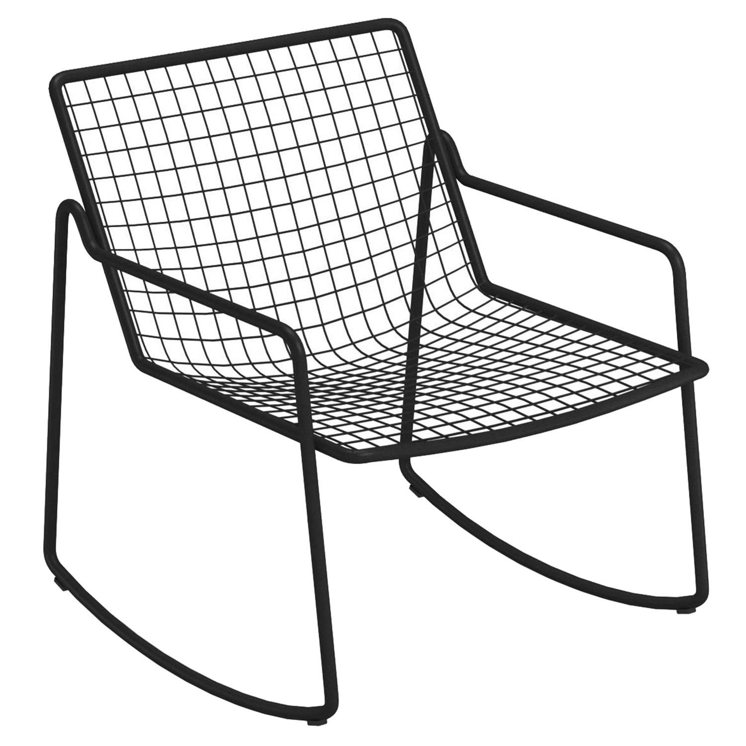 Emu Rio swing lounge chair, black | Finnish Design Shop