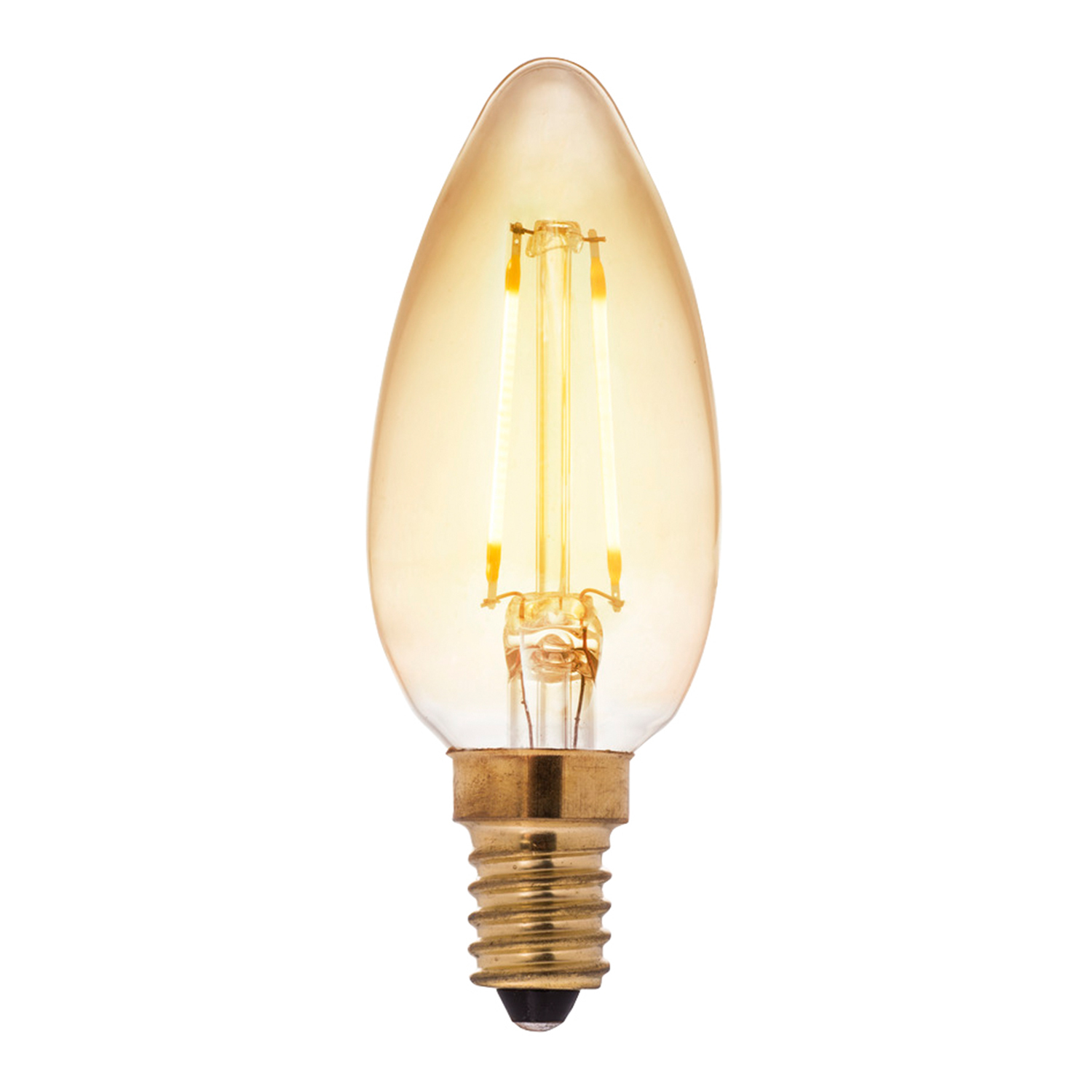 Airam LED Decor Amber candle bulb 4,5W E14 360lm, dimmable | Finnish Design Shop UK