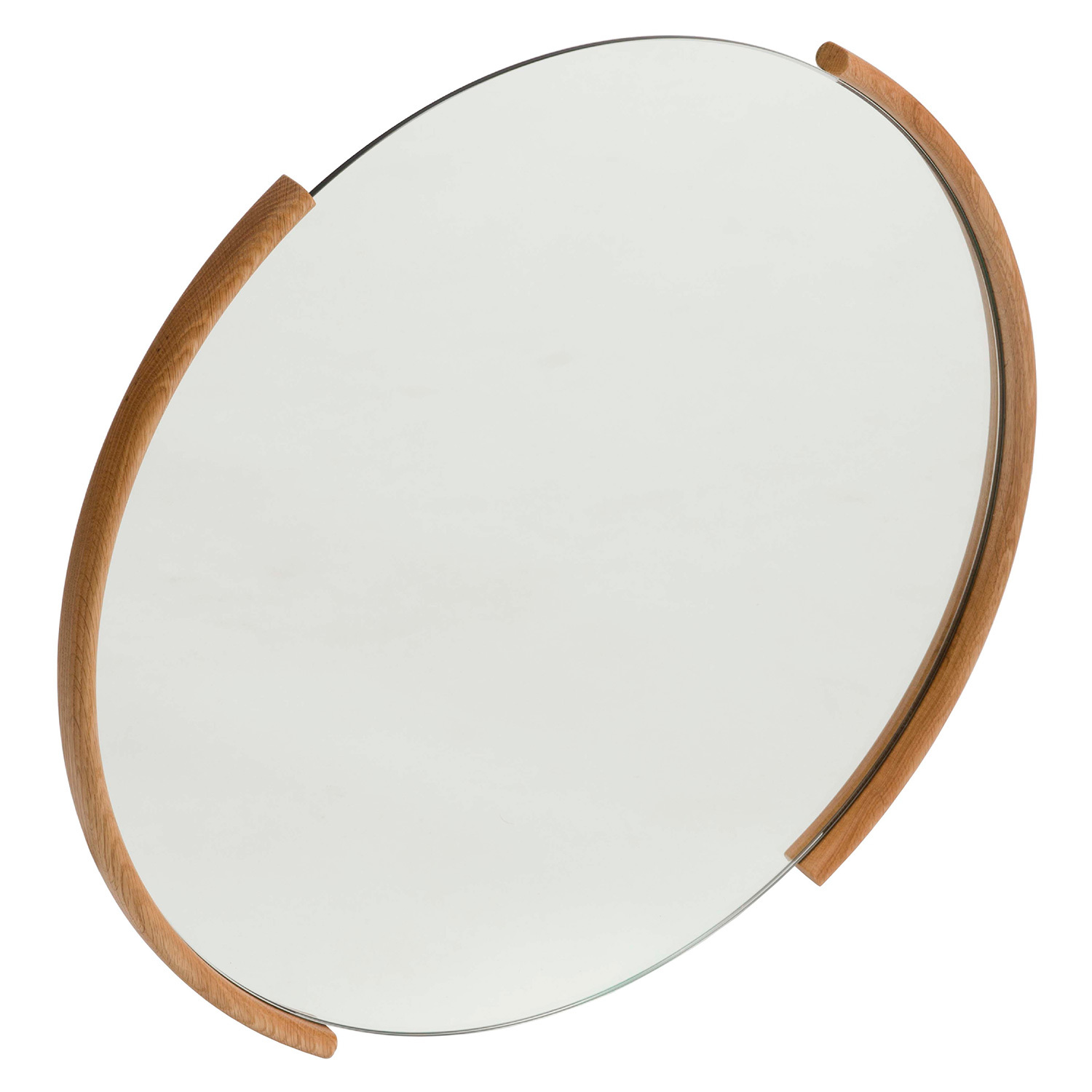 Ariake Split mirror, large, oak | Finnish Design Shop