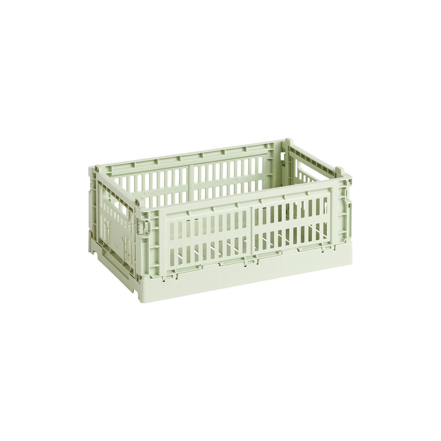 HAY Colour Crate, S, recycled plastic, mint | Finnish Design Shop