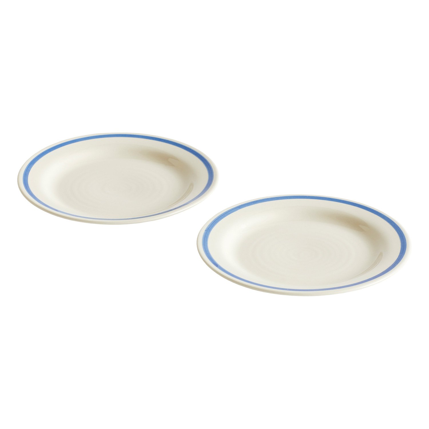 HAY Sobremesa plate, 2 pcs, 18,5 cm, blue | Finnish Design Shop