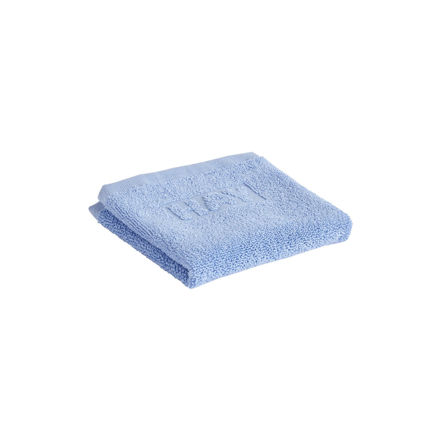 HAY Mono wash cloth, 30 x 30 cm, sky blue | Finnish Design Shop