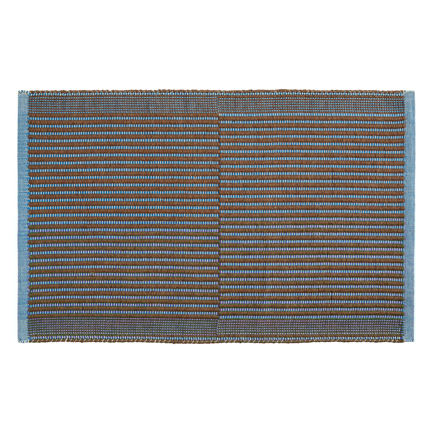 HAY Tapis rug, chestnut - blue | Finnish Design Shop