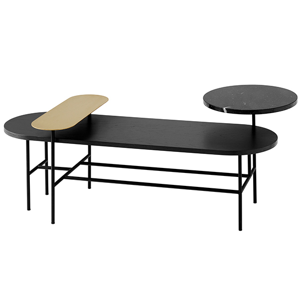 &Tradition Palette JH7 table, black | Finnish Design Shop UK