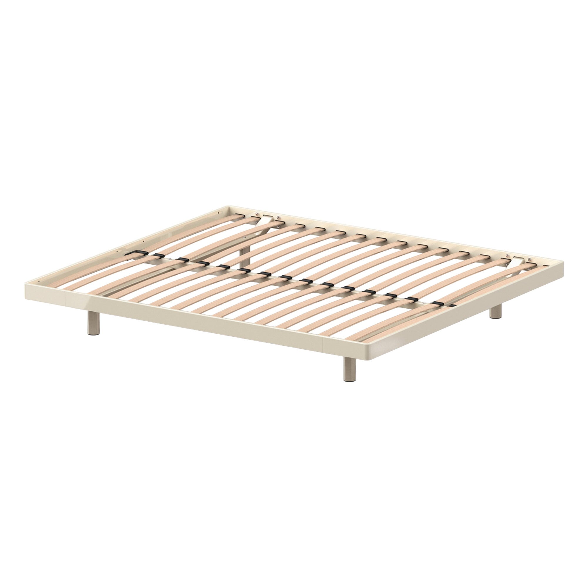 ReFramed MC-1 bed frame with slats, ivory | Finnish Design Shop