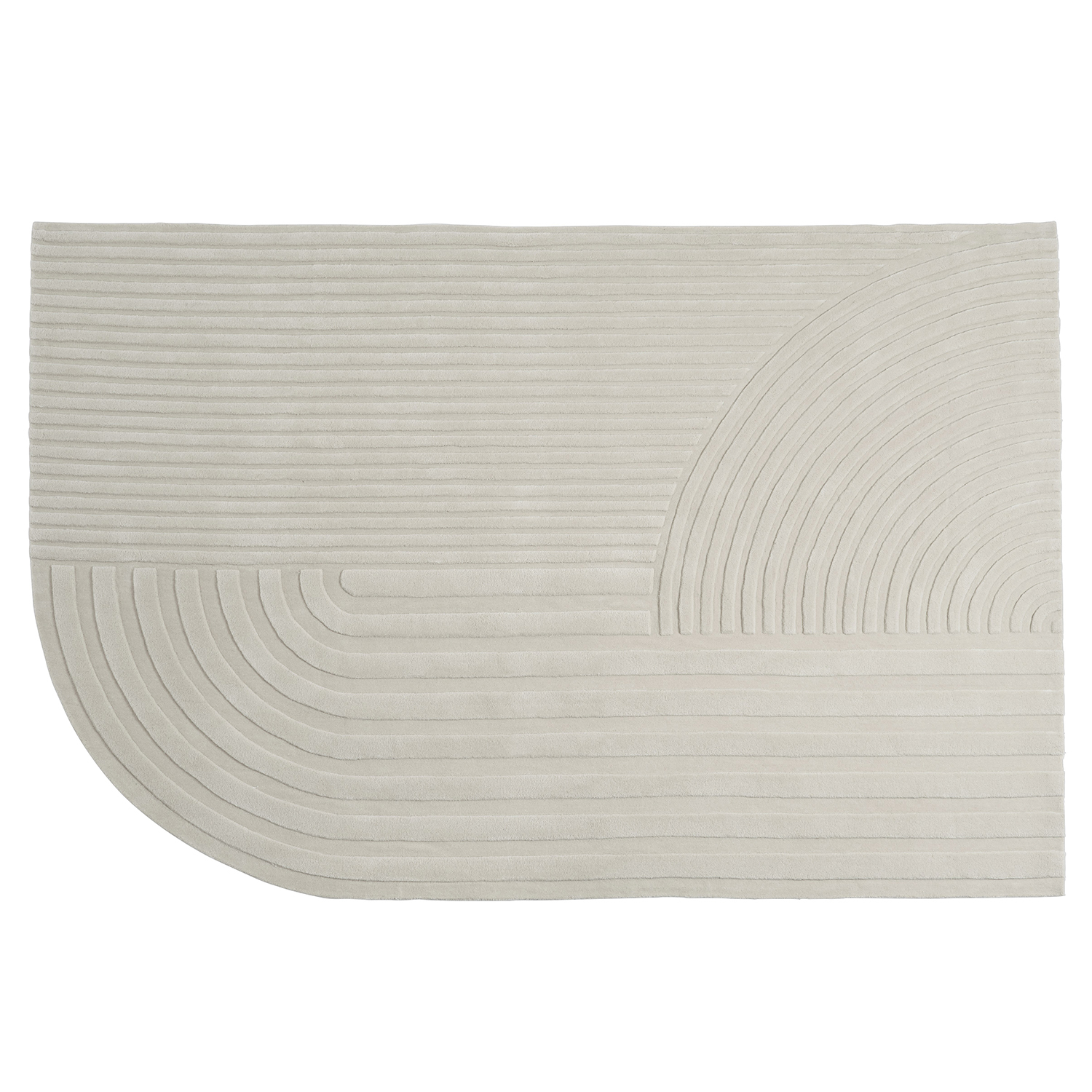 Muuto Relevo matto, luonnonvalkoinen | Finnish Design Shop