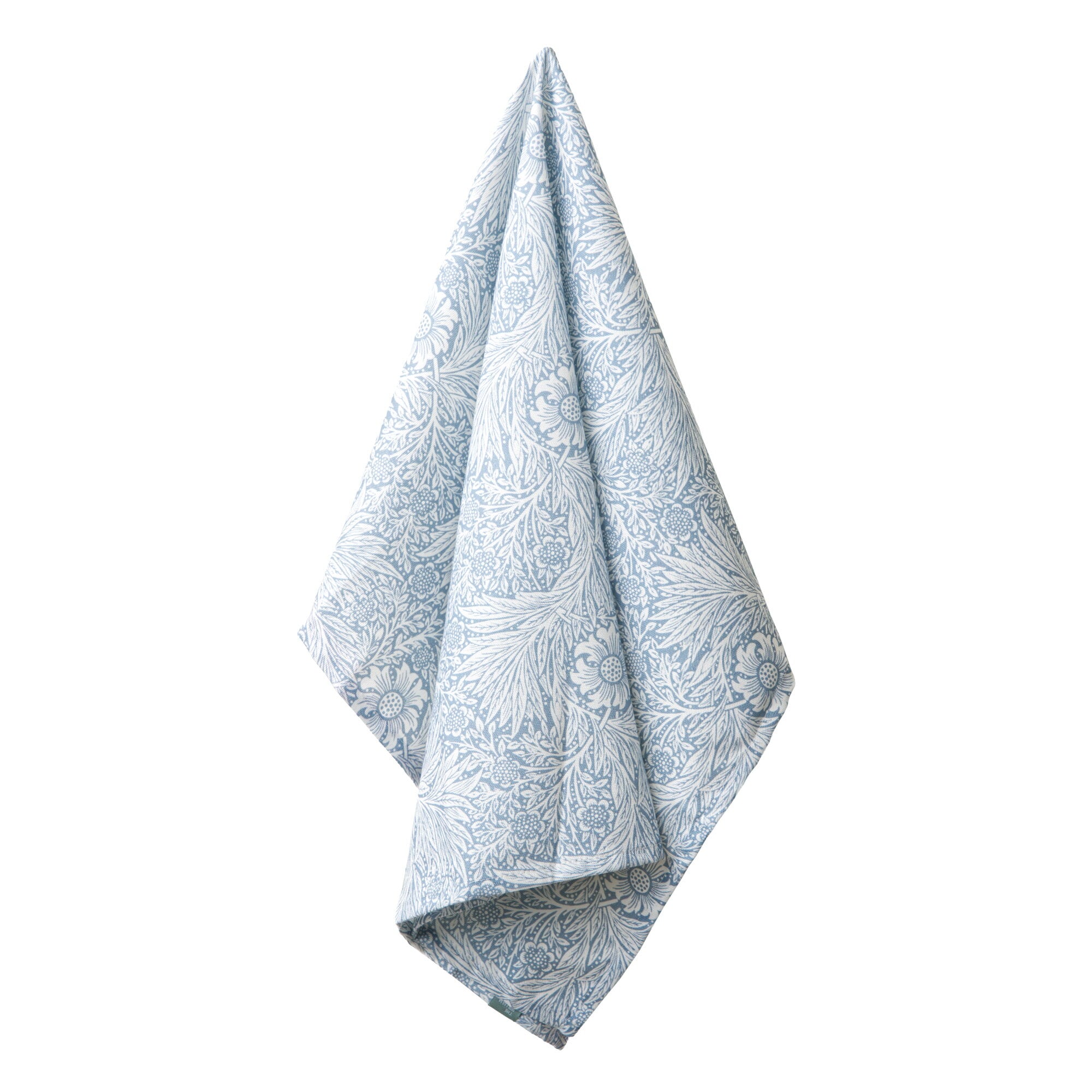Havi William Morris Marigold kitchen towel, blue | Finnish Design Shop