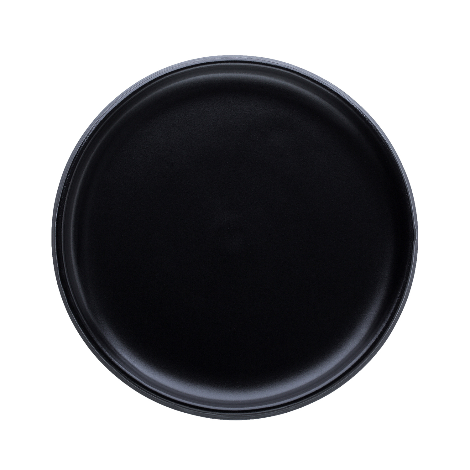 Vaidava Ceramics Eclipse dinner plate 22 cm, black | Finnish Design Shop