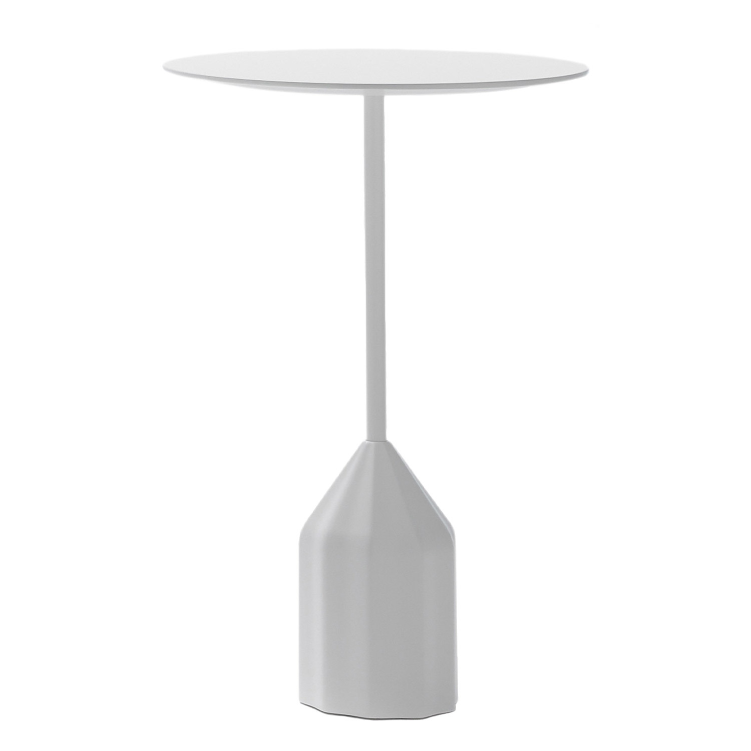 Viccarbe Burin Mini side table, 36 cm, white | Finnish Design Shop