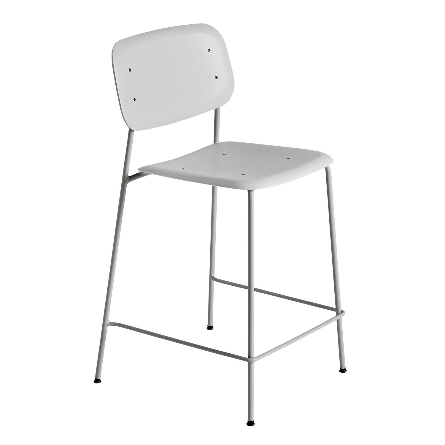 HAY Soft Edge 95 bar chair, grey | Finnish Design Shop