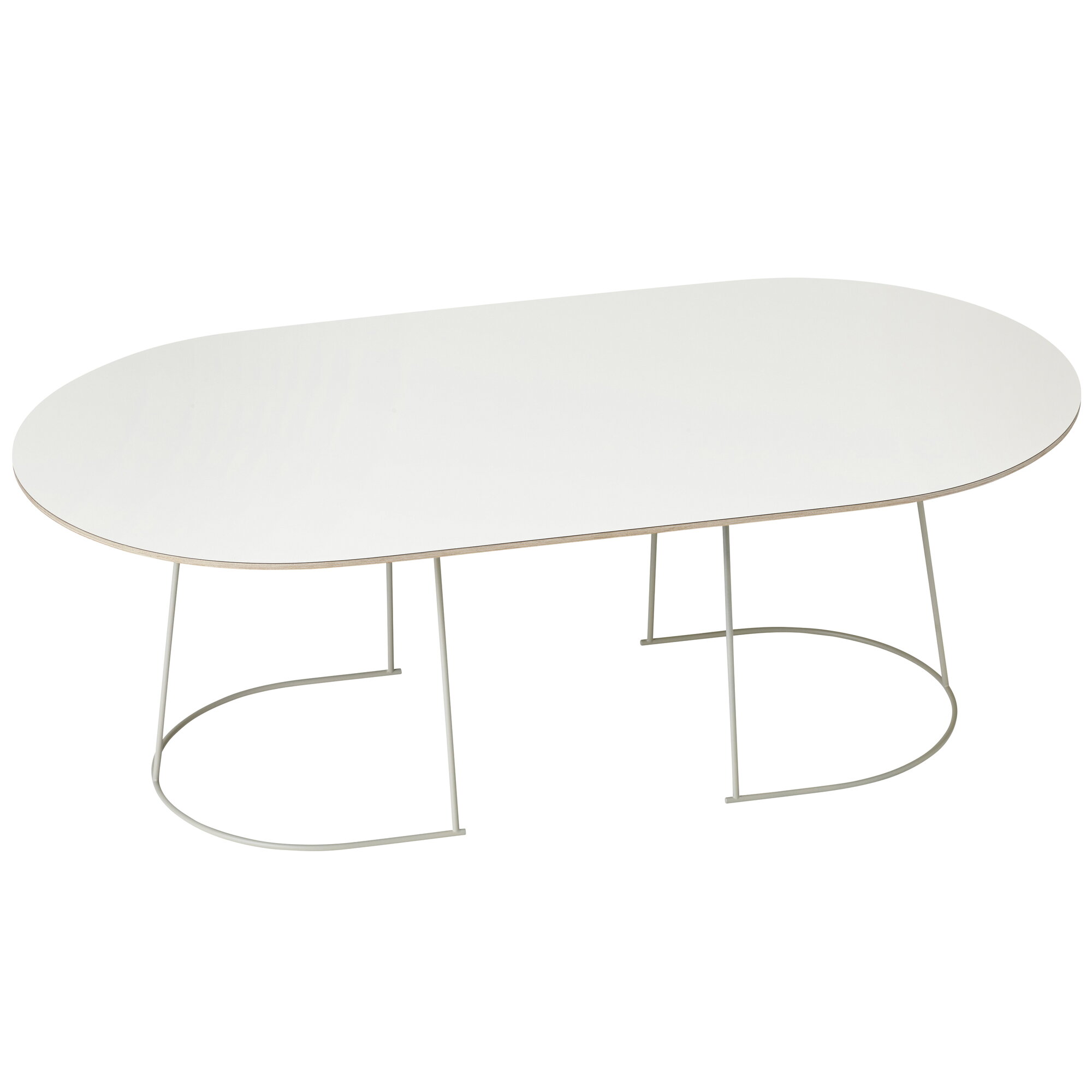 Muuto Airy coffee table, large, off-white | Finnish Design Shop