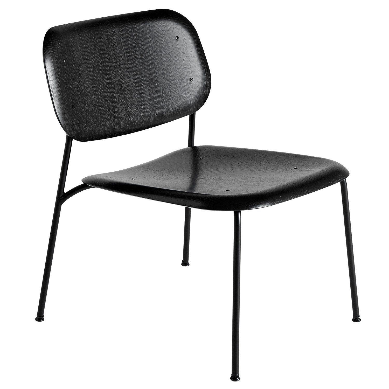 HAY Soft Edge 100 Lounge chair, black | Finnish Design Shop UK