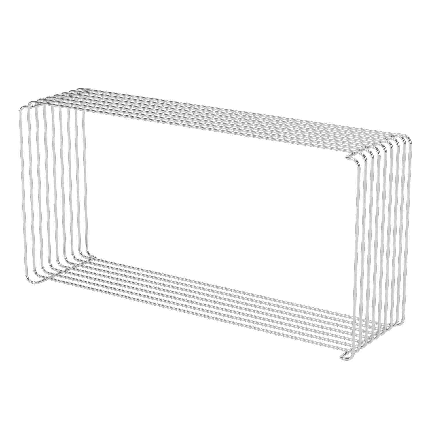 Montana Furniture Panton Wire Extended module, depth 18,8 cm, 43 Chrome ...