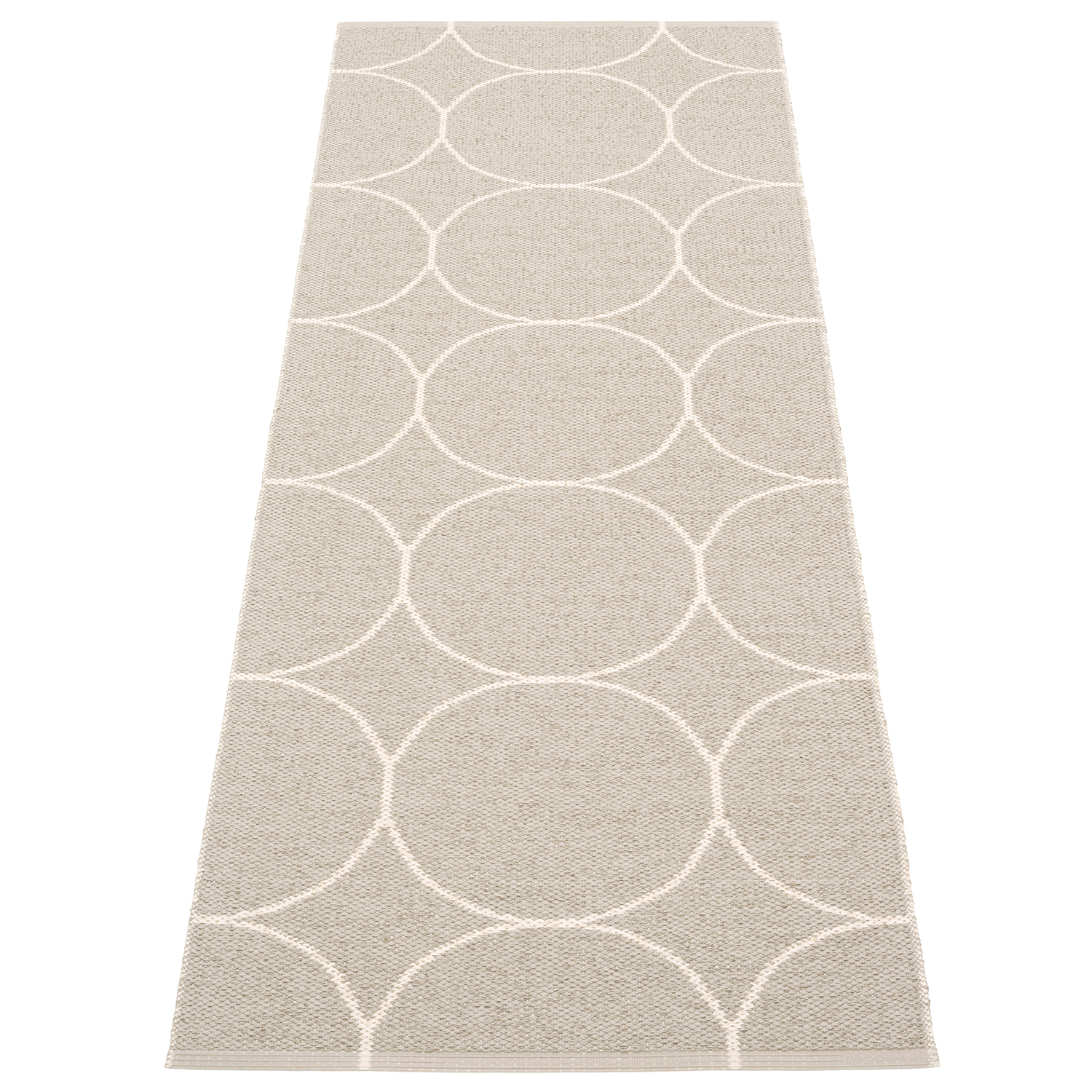 Pappelina Boo rug 70 x 200 cm, linen - vanilla | Finnish Design Shop UK