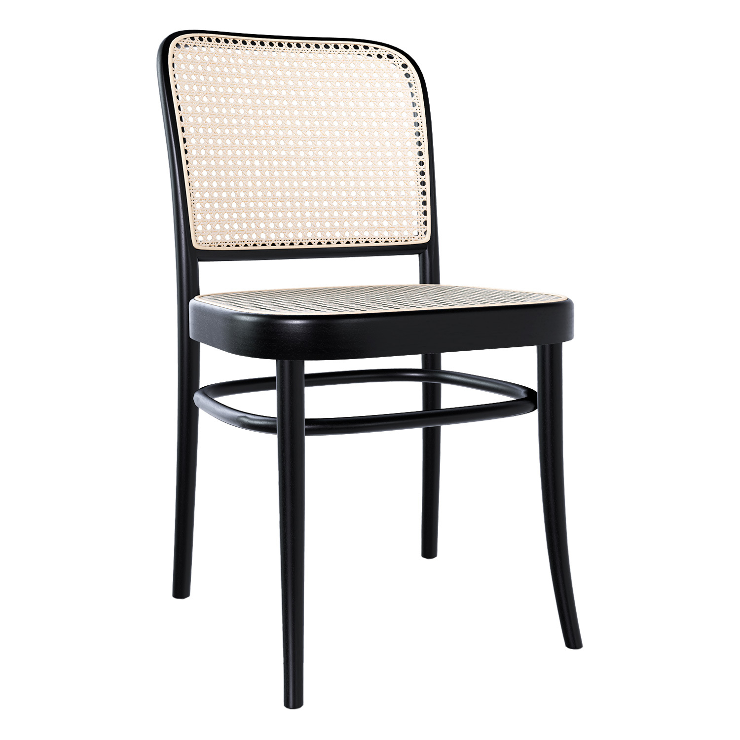 TON Chair 811, cane - black | Finnish Design Shop