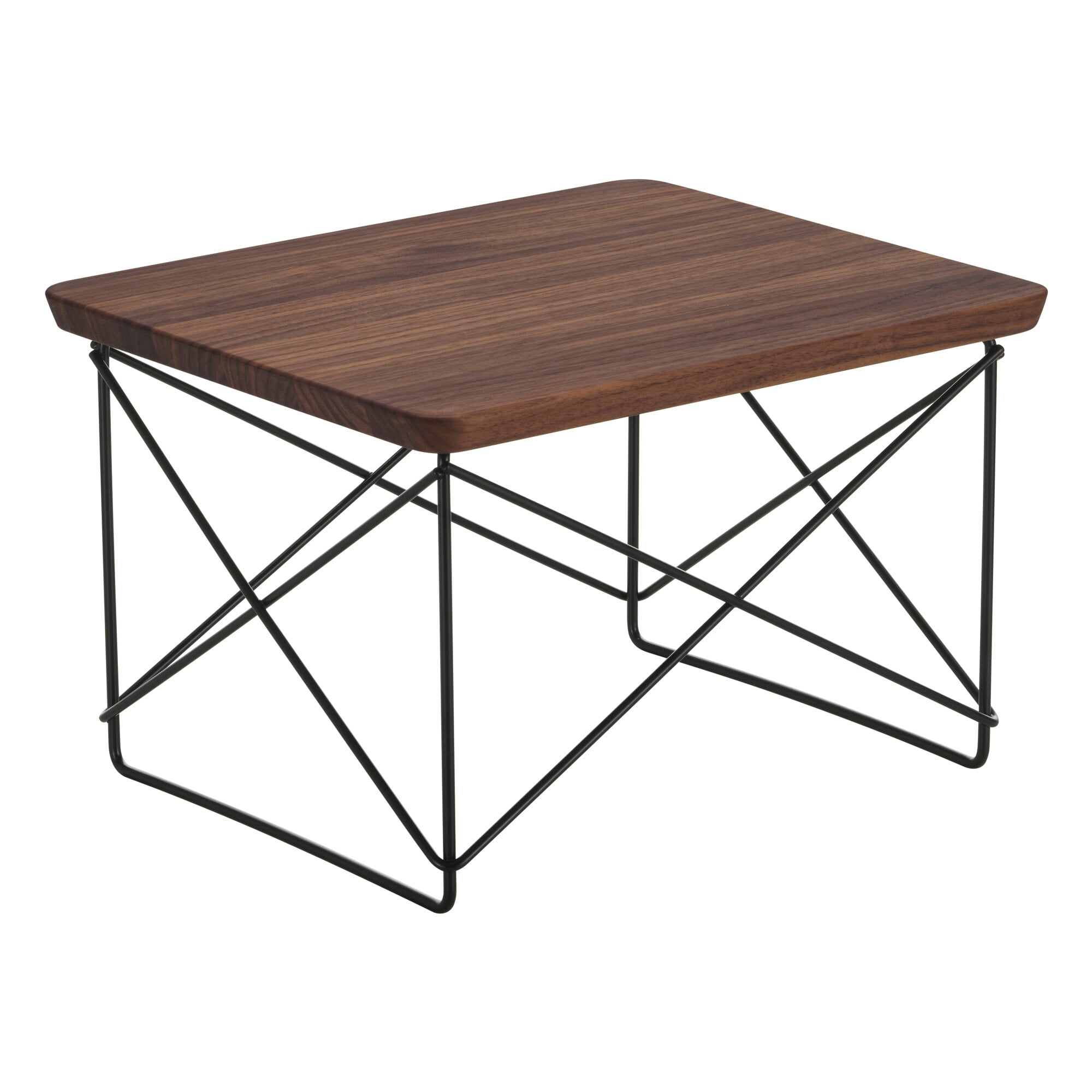 Vitra Eames LTR Occasional table, walnut - basic dark | Finnish Design ...