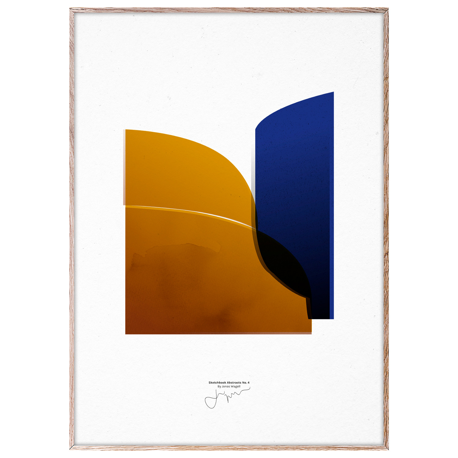 Paper Collective Sketchbook Abstracts 04 poster | Finnish Design Shop