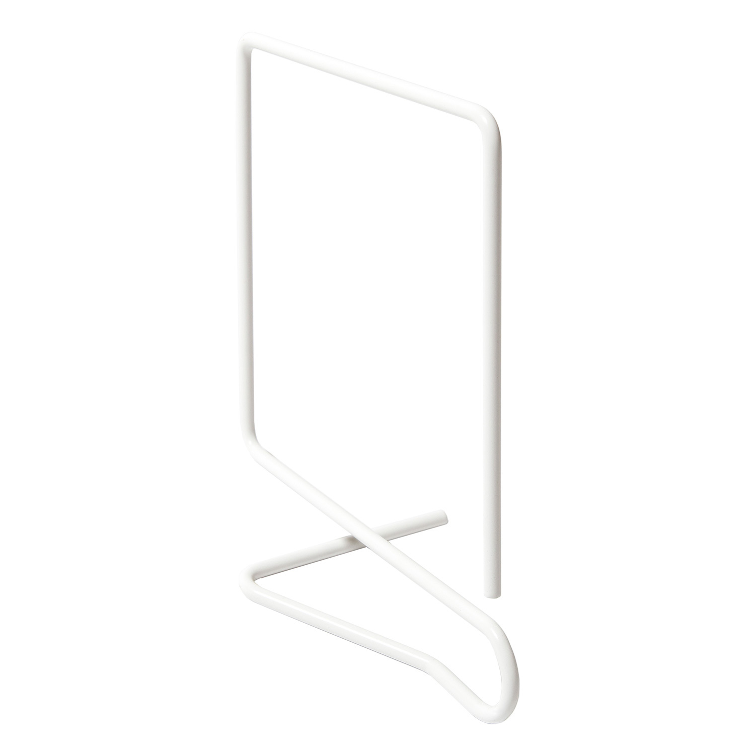 Lundia Wire bookend, square, white | Finnish Design Shop