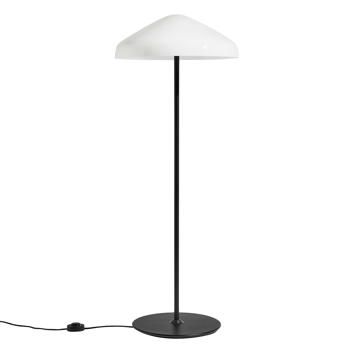 HAY Pao Glass lattiavalaisin, valkoinen opaali | Finnish Design Shop
