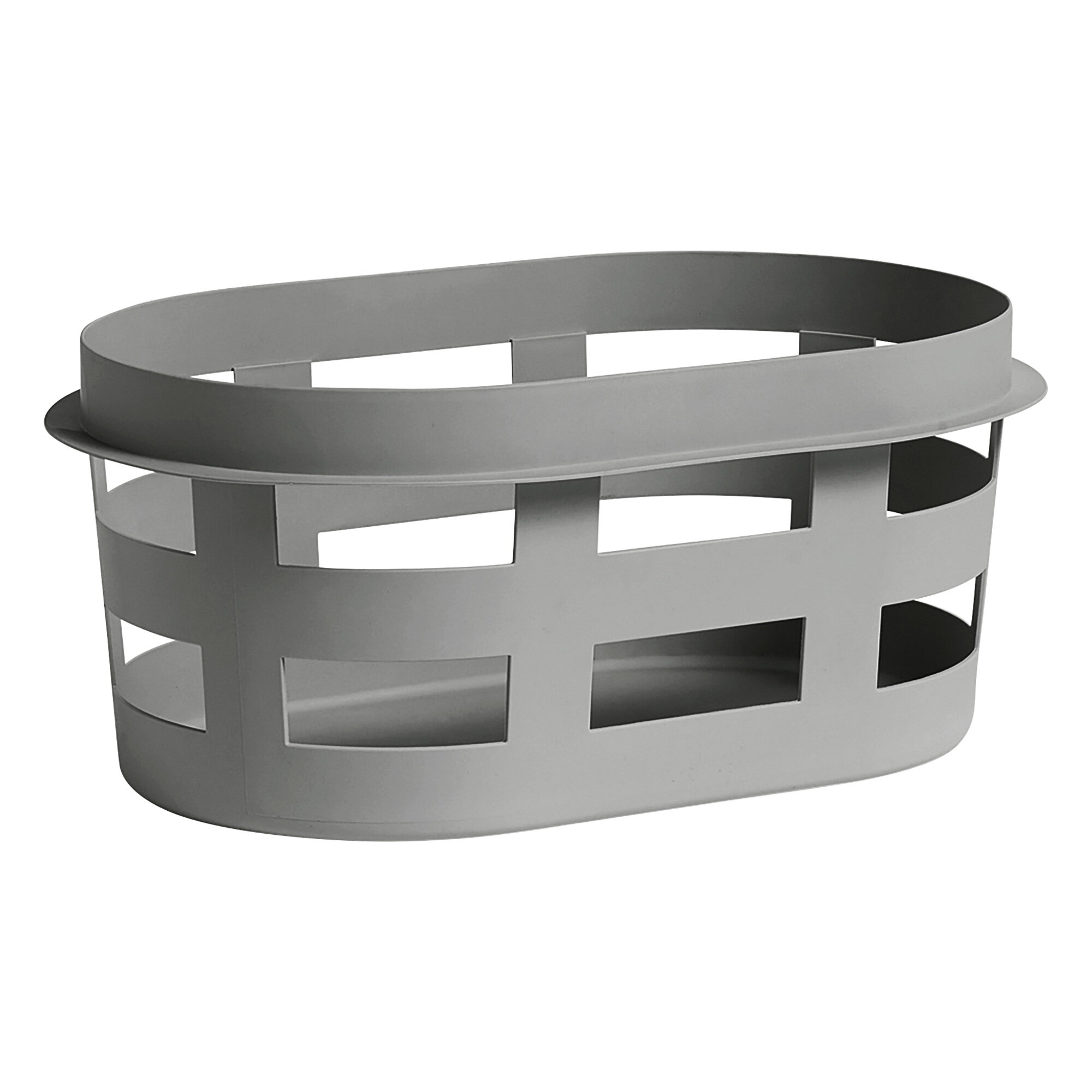 HAY Basket, S, army grey | Finnish Design Shop UK