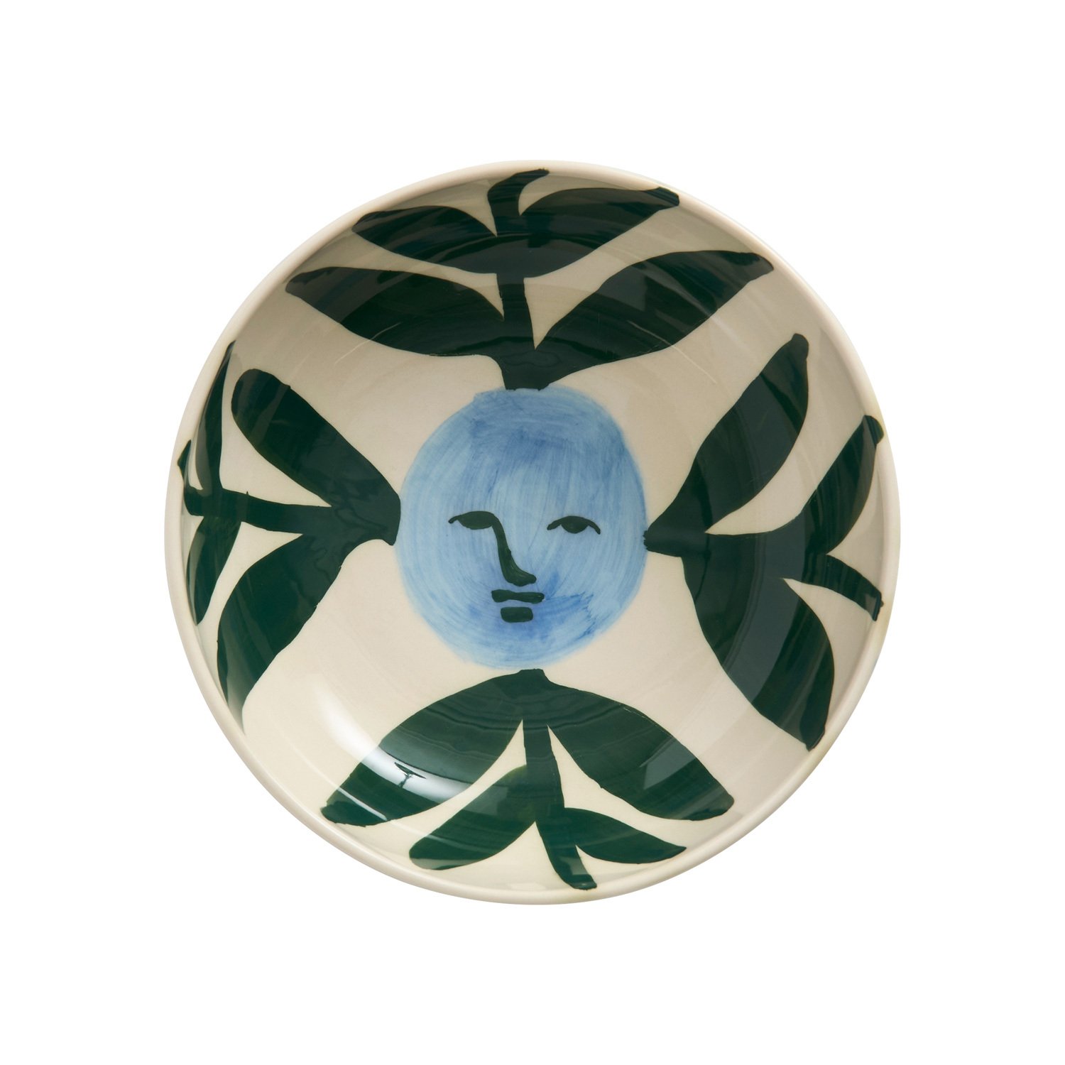 HAY La Pittura bowl, 18 cm, Moon face vine | Finnish Design Shop