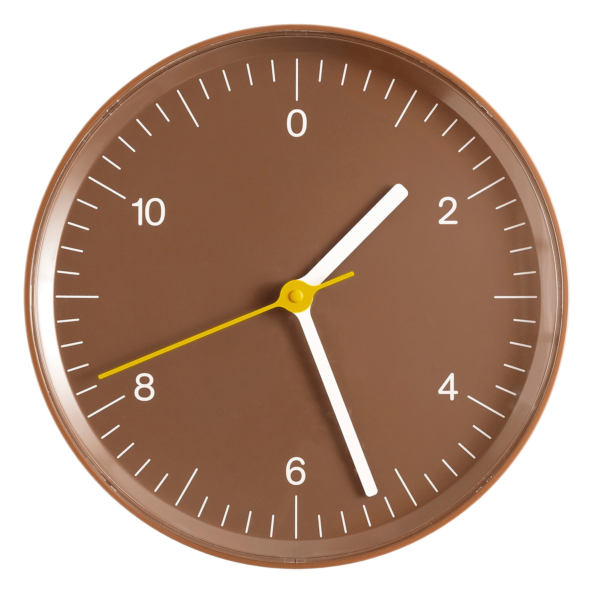 HAY Wall Clock Recycled, brown | Finnish Design Shop UK