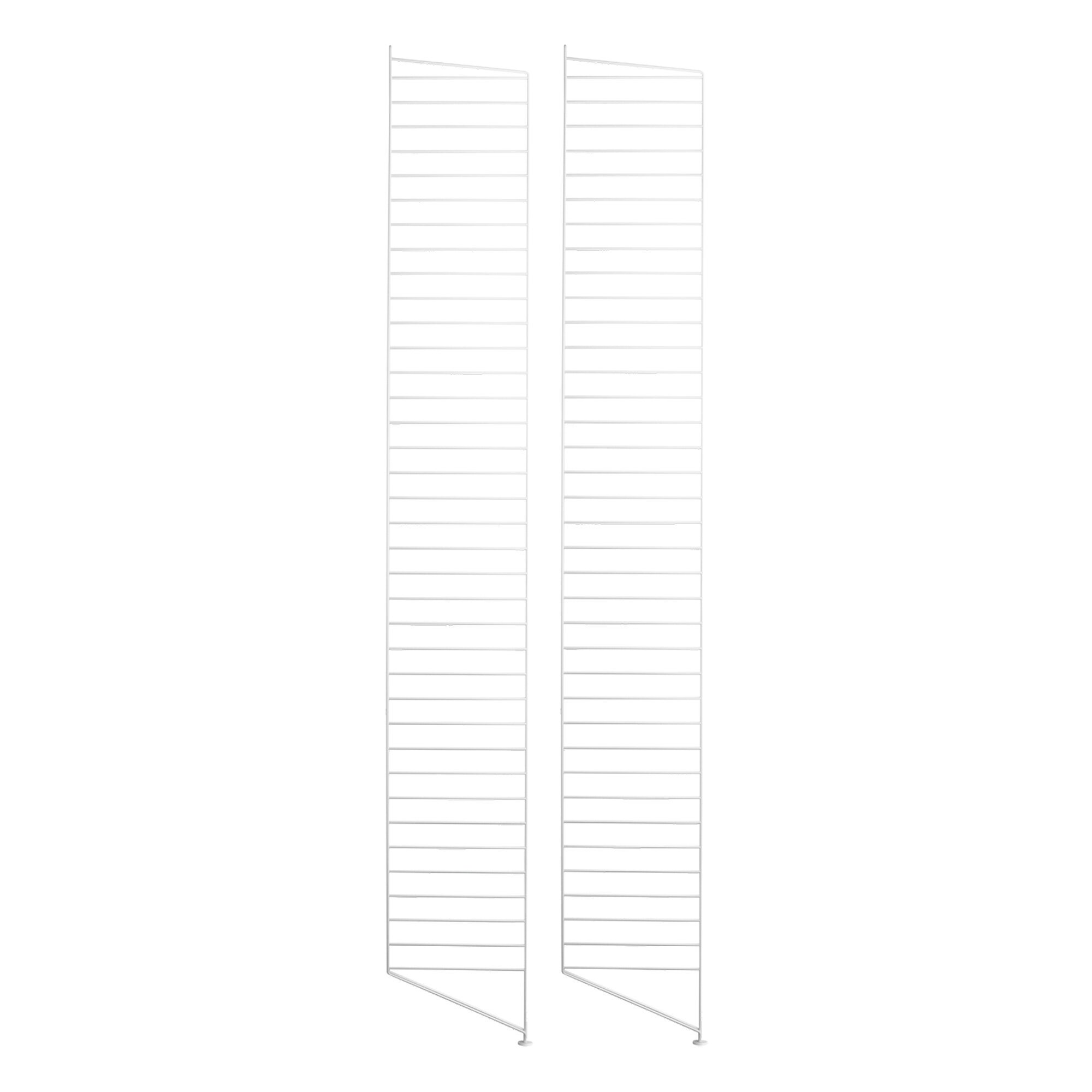 String Furniture String floor panels 200 x 30 cm, 2-pack, white ...