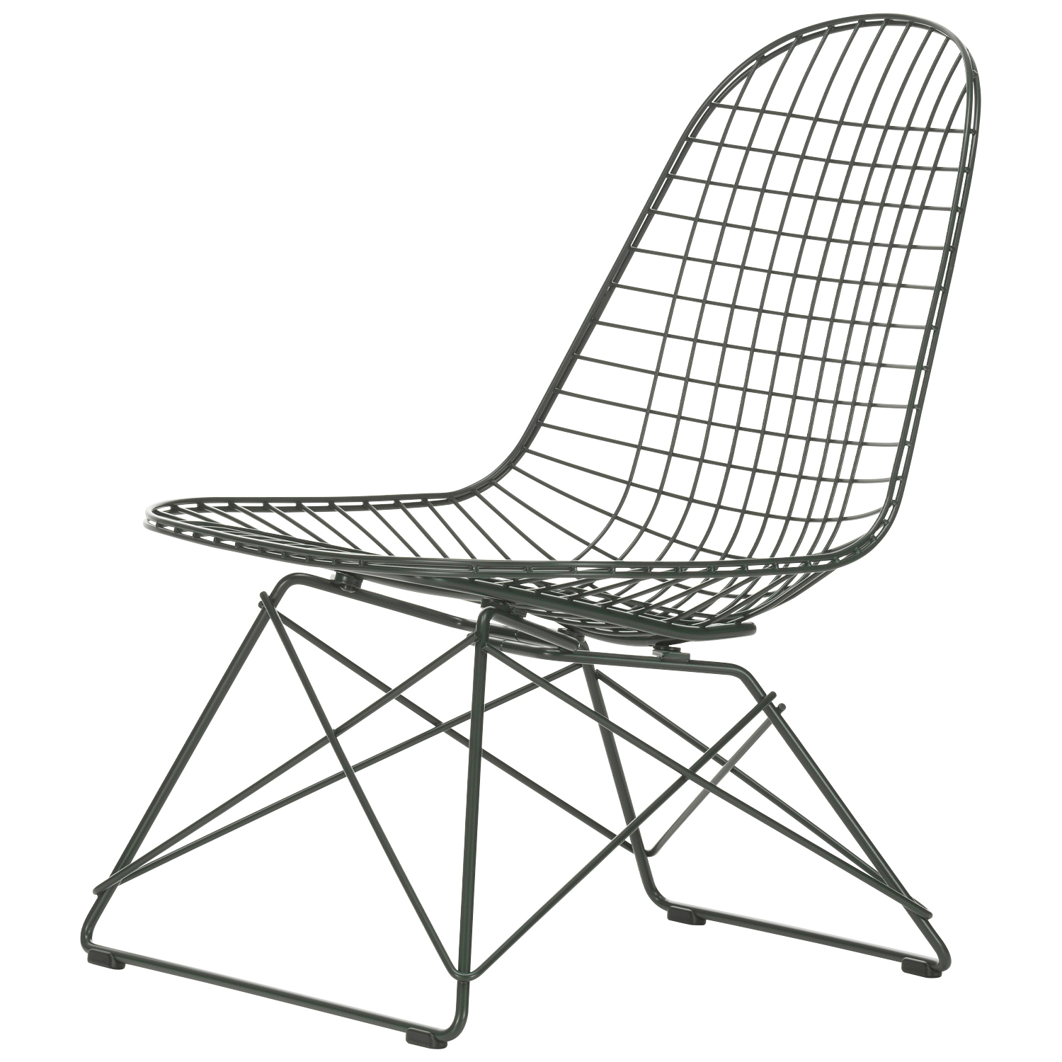 Vitra Wire Chair LKR, black | Finnish Design Shop