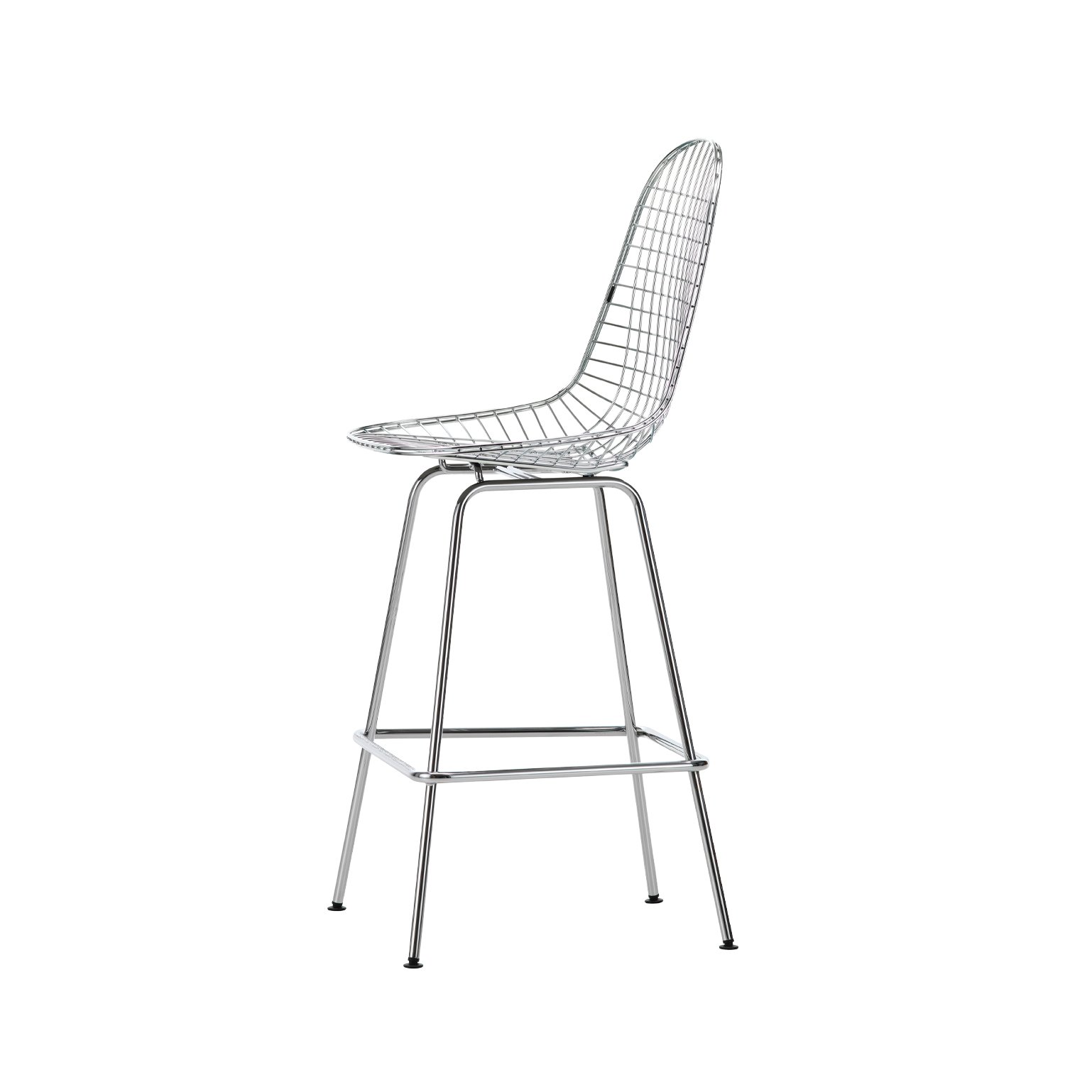 Vitra Wire Stool, medium, chrome | Finnish Design Shop