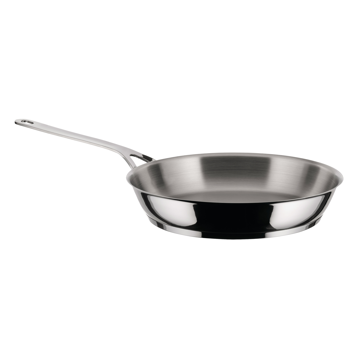 Alessi Pots&Pans frying pan 28 cm, stainless steel | Finnish Design Shop