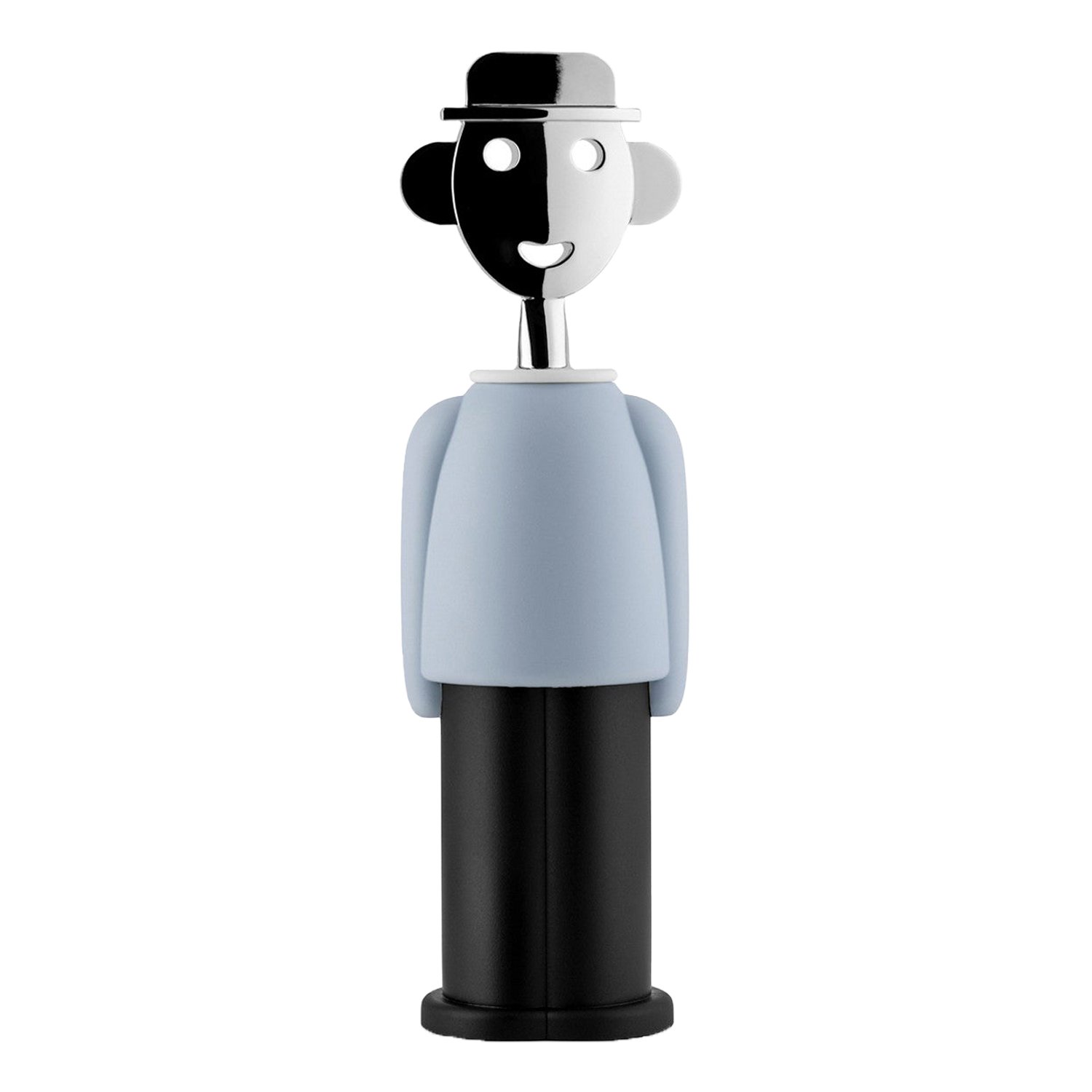 Alessi Alessandro M. corkscrew, pale blue - black | Finnish Design Shop