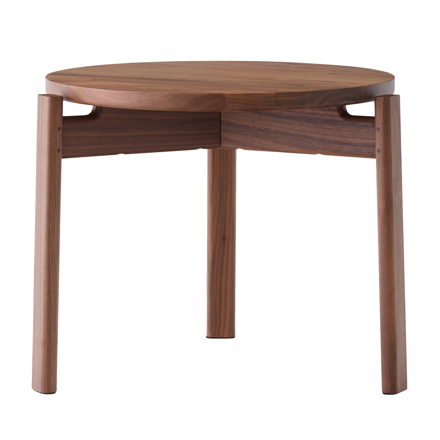 Audo Copenhagen Passage lounge table, 50 cm, walnut | Finnish Design Shop
