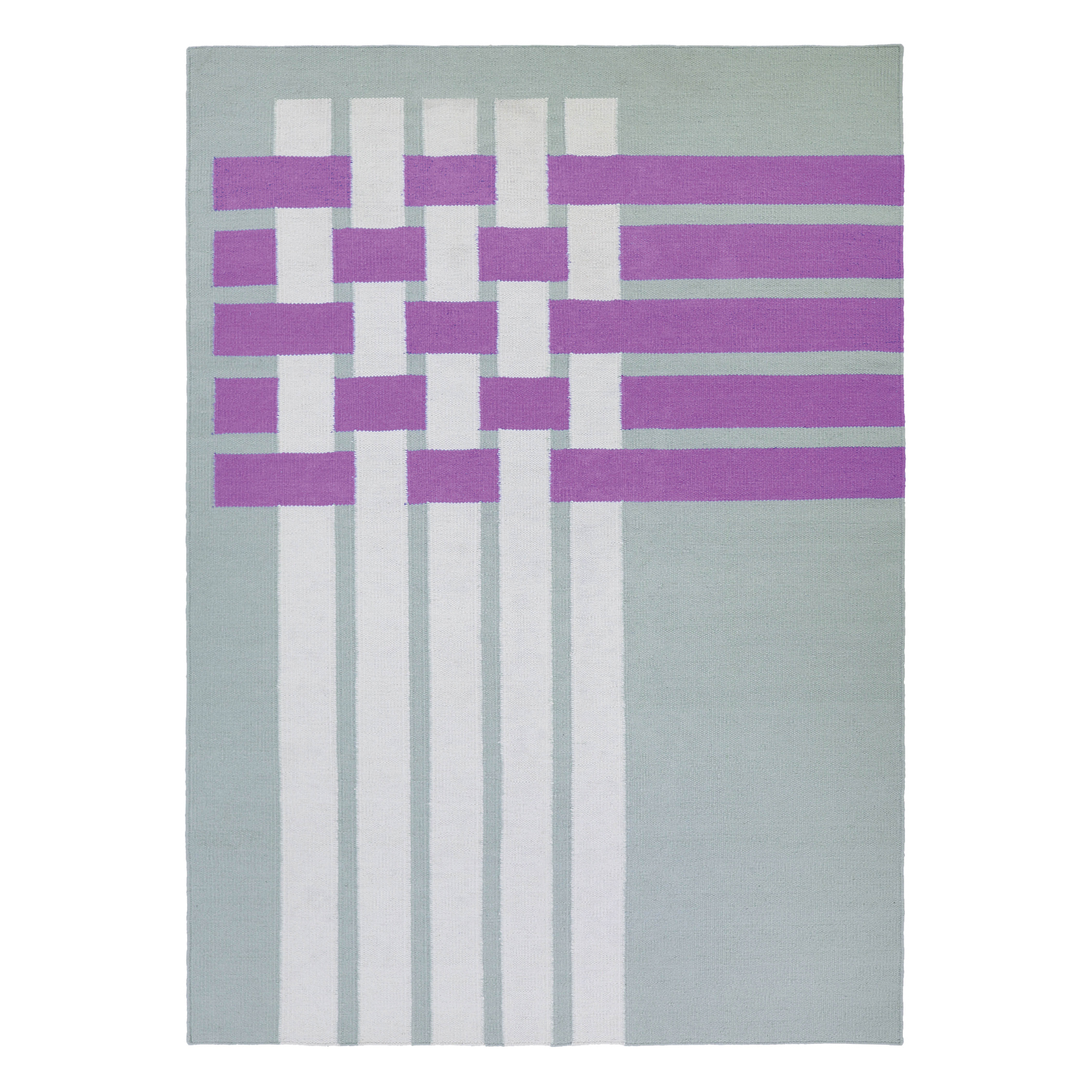 Finarte Bond rug, aqua | Finnish Design Shop