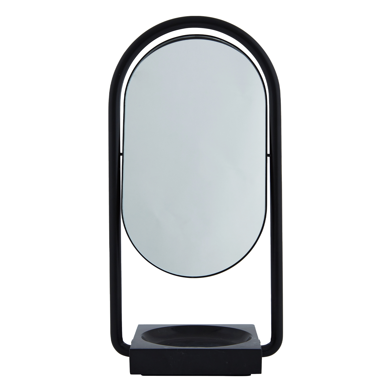 AYTM Angui table mirror, black | Finnish Design Shop