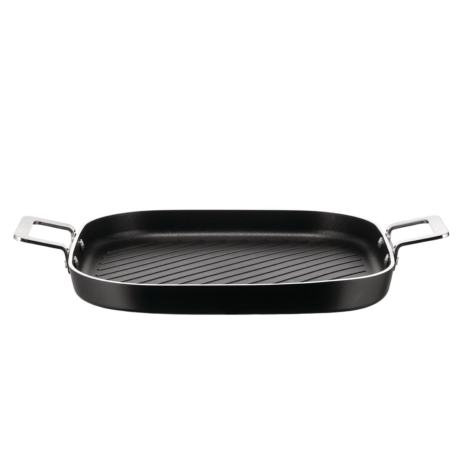 Alessi Pots&Pans grill pan, black | Finnish Design Shop