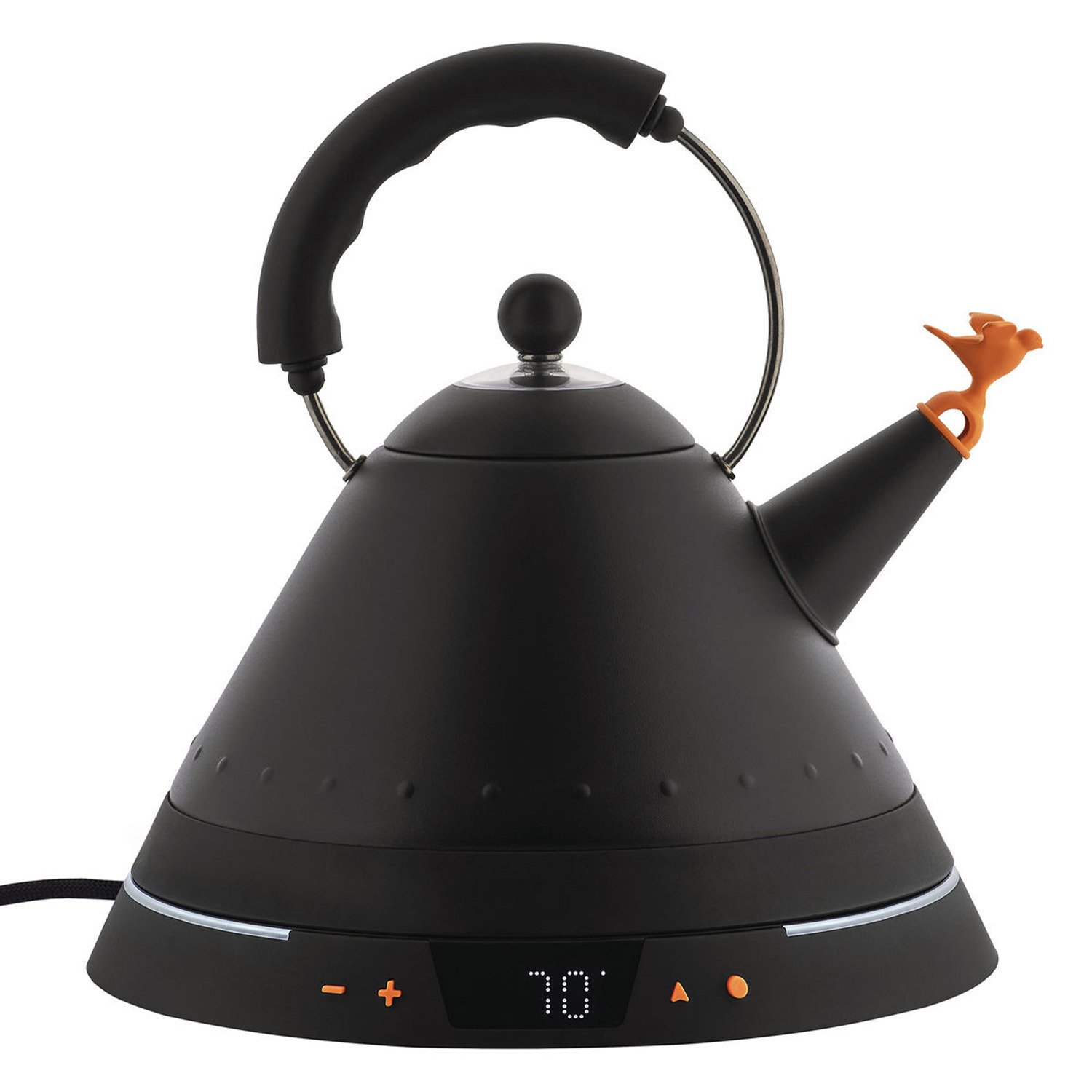 Alessi MG32 electric kettle, black, Anniversary 2025 | Finnish Design Shop