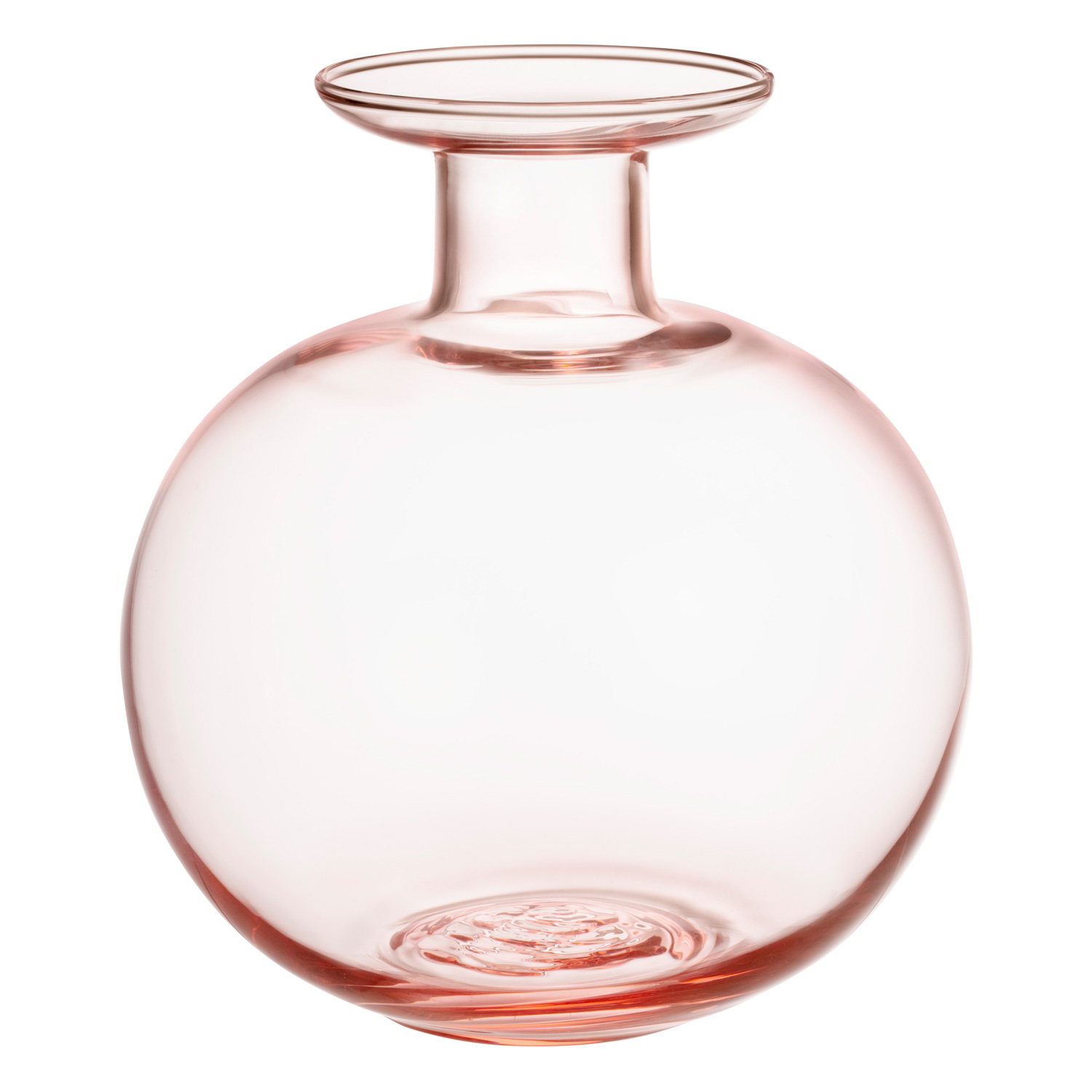 Arabia Vuokko vase, 180 mm, salmon pink | Finnish Design Shop